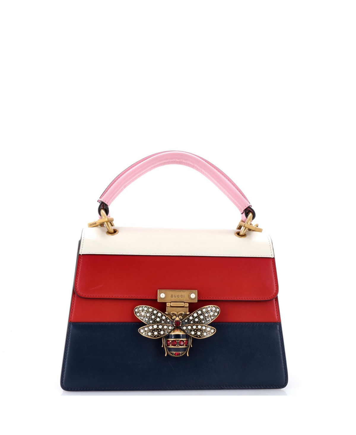 Click here for Pre-Owned Gucci Small Queen Margaret Top Handle Ba... prices