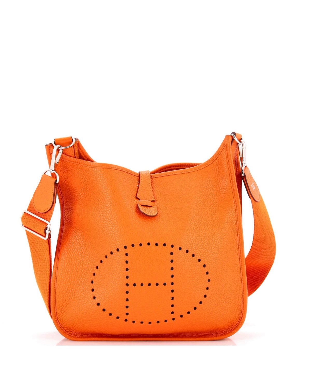Click here for Pre-Owned Hermes Pm Evelyne Bag Gen Iii Clemence -... prices
