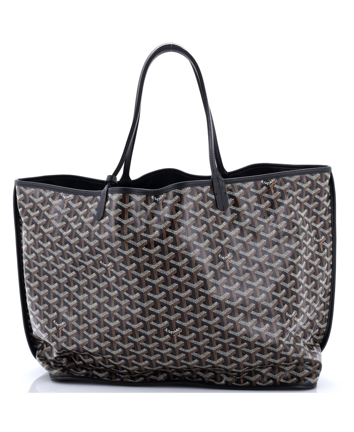 Click here for Pre-Owned Goyard Gm Anjou Reversible Tote Coated C... prices