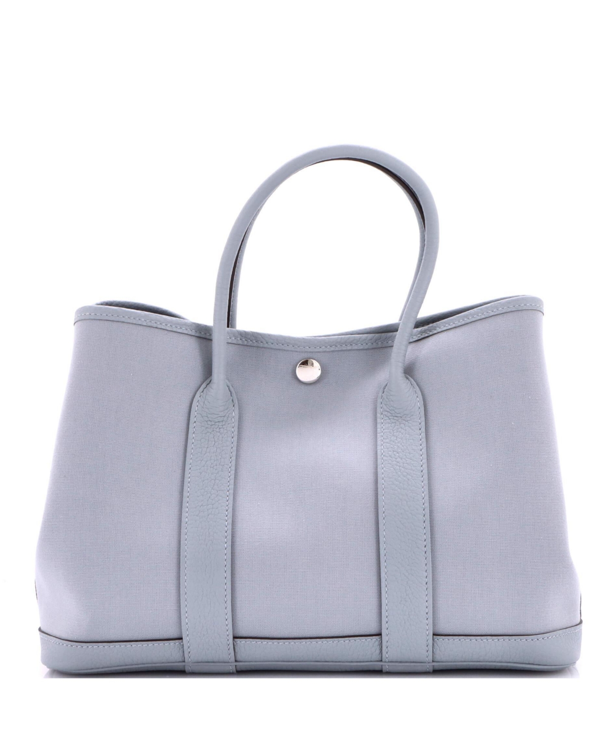 Click here for Pre-Owned Hermes 30 Garden Party Tote Toile and Le... prices