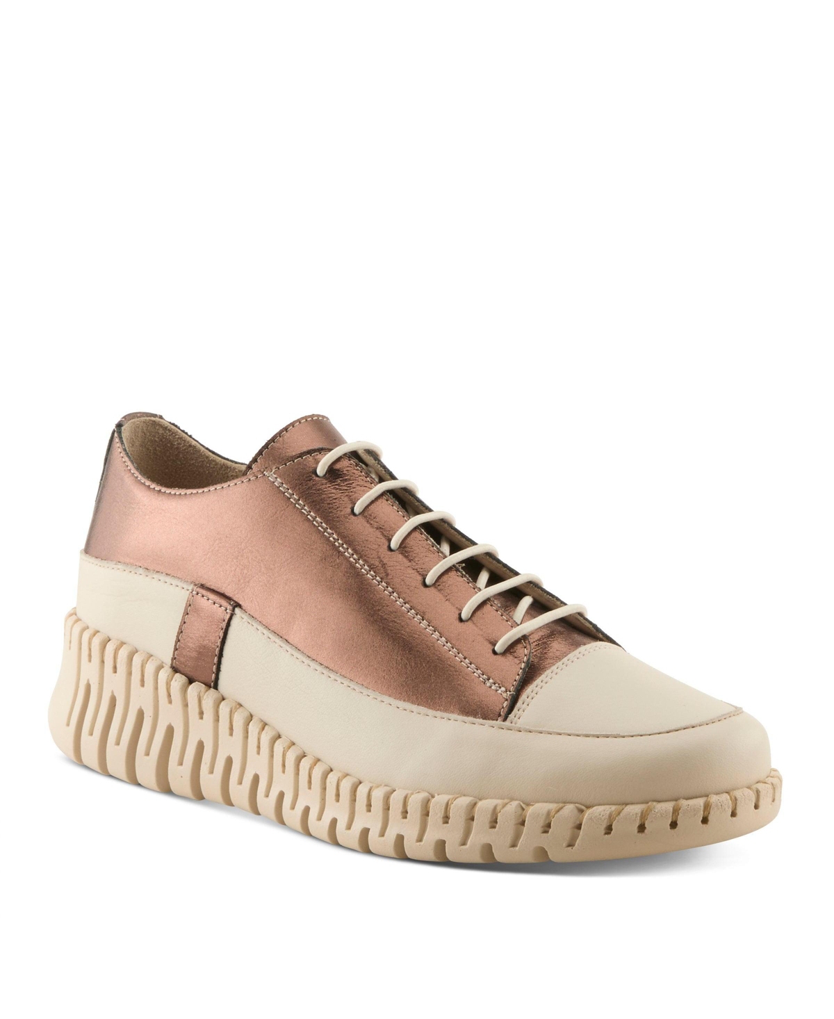 Click here for Spring Step Womens Surana-Glo Slip-On Sneaker - Br... prices
