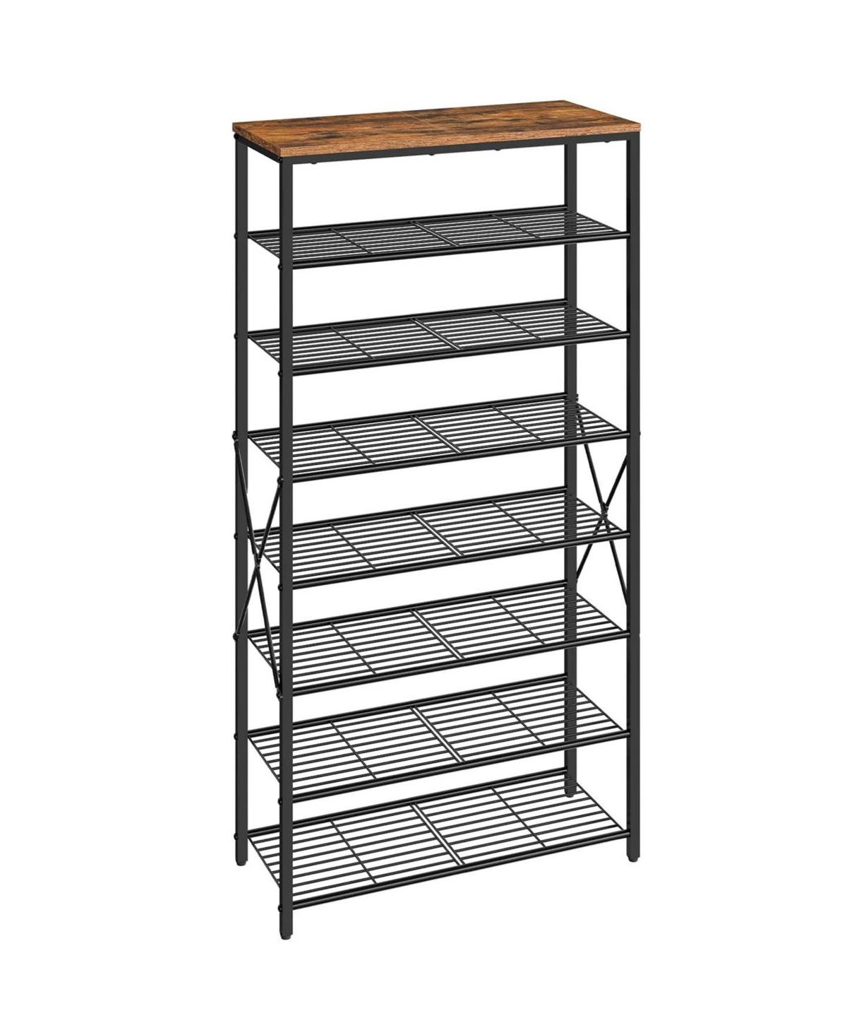Click here for Slickblue Freestanding 8-Tier Metal Shoe Rack Orga... prices