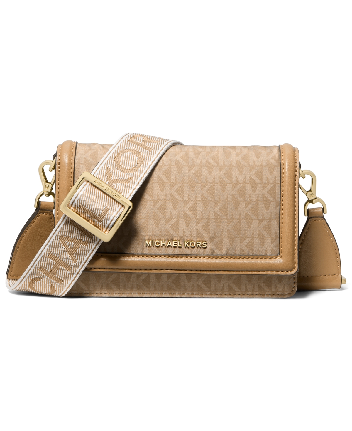 Click here for Michael Michael Kors Jet Set Mini Phone Web Strap... prices