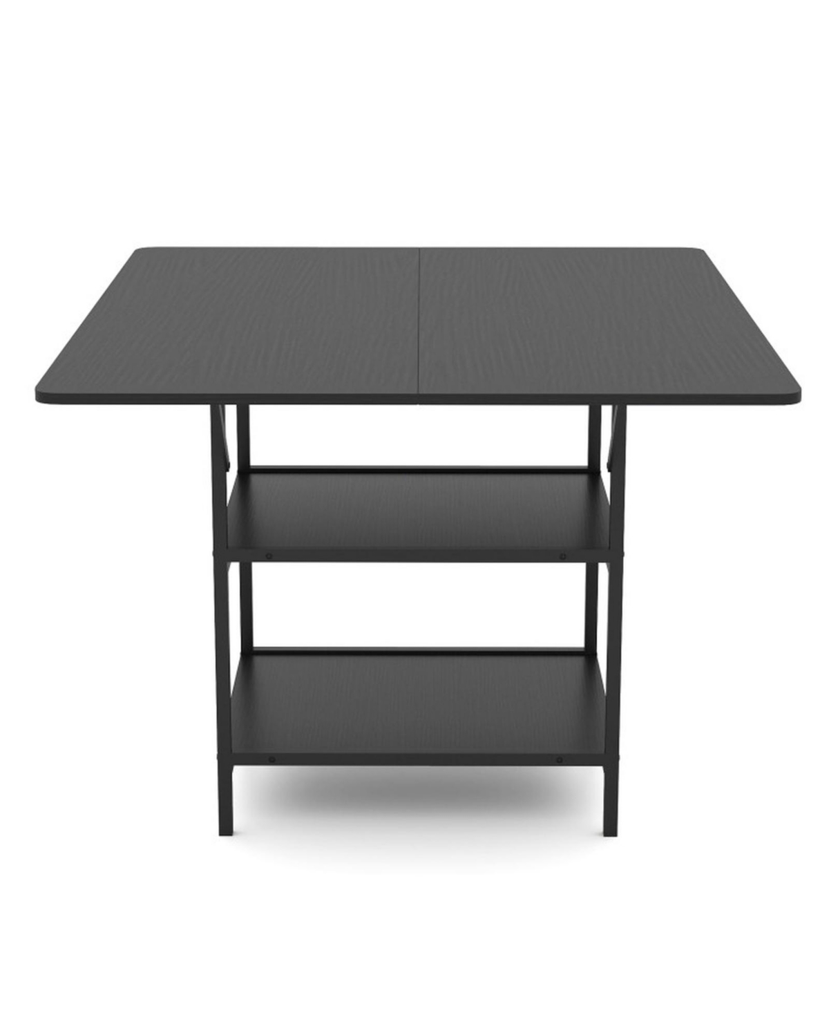 Click here for Sugift 47 in Rectangular Dining Table with 2 Open... prices