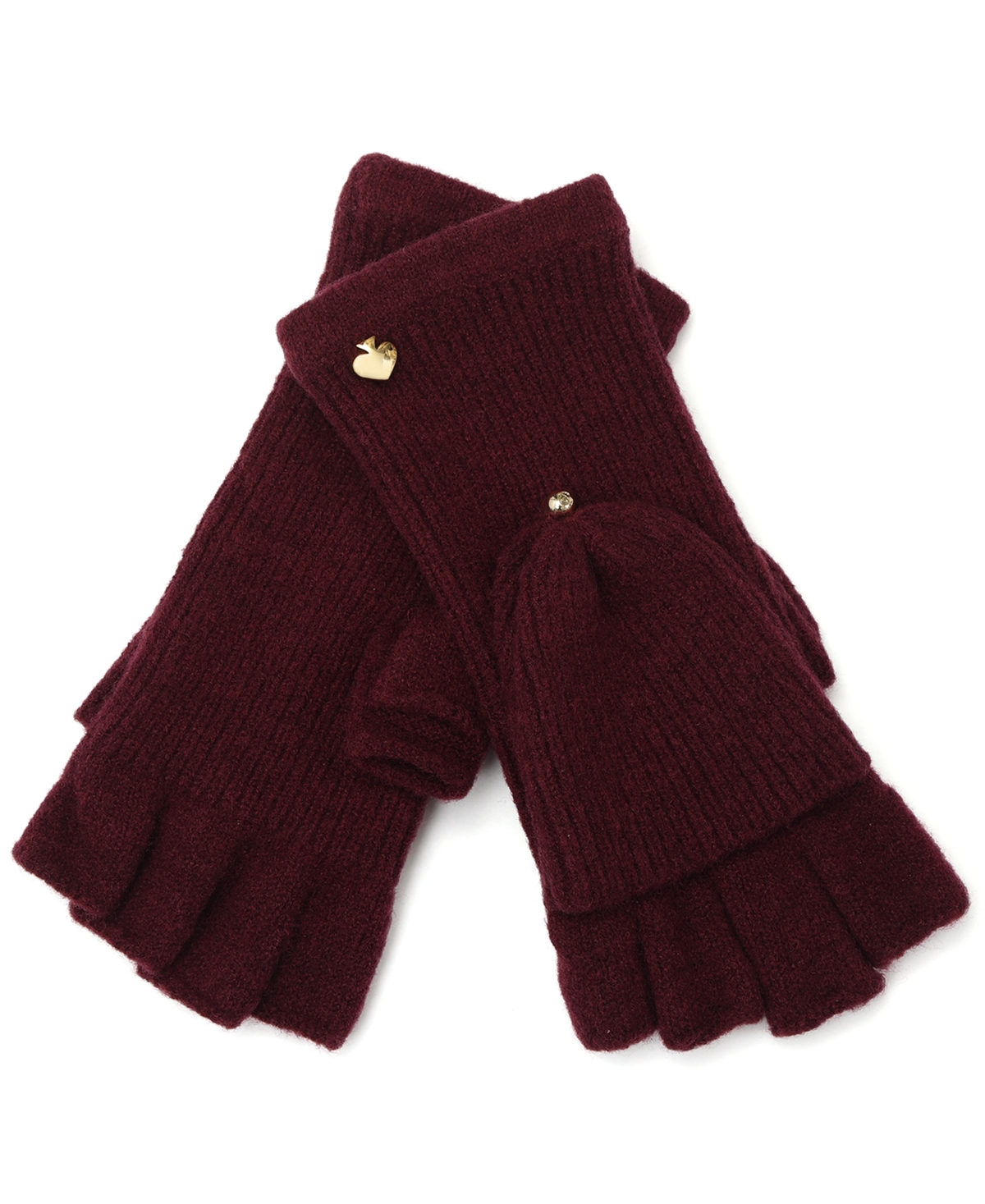 Click here for kate spade new york Womens Knit Pop Top Mittens -... prices