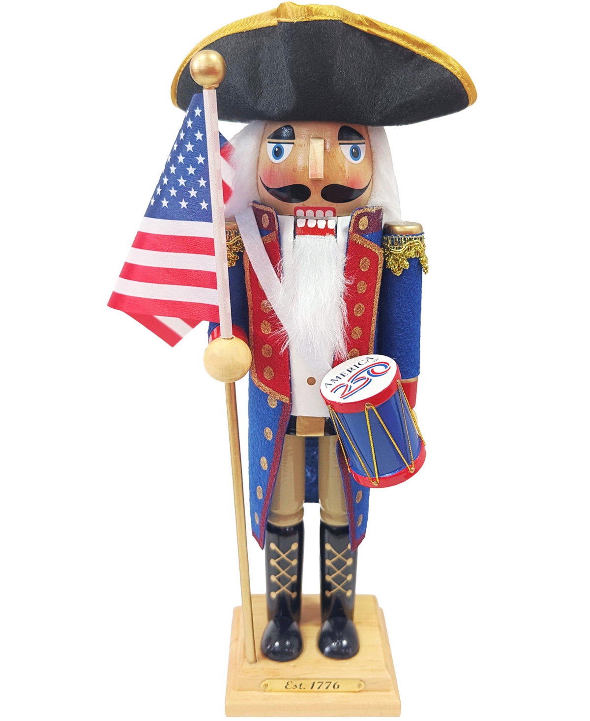 Click here for Santas Workshop 14 250th Founding Nutcracker - Red prices