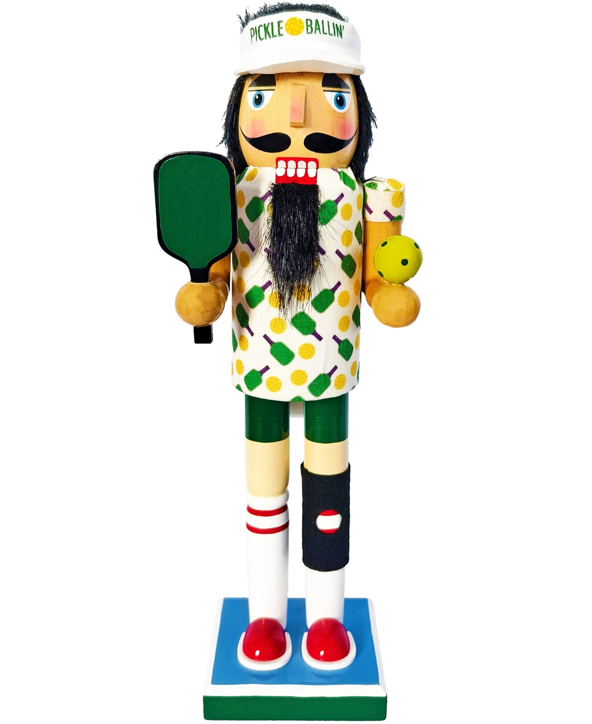 Click here for Santas Workshop 14 Pickleball Nutcracker - Green prices