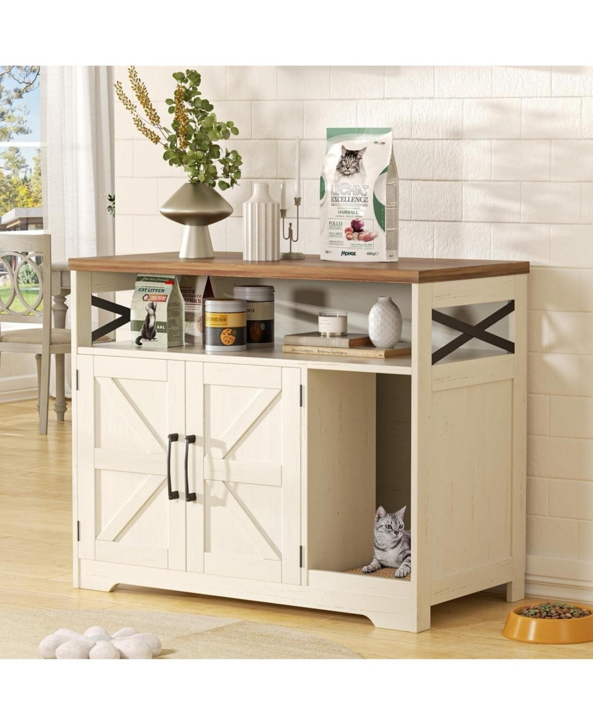 Click here for Vabches Cat Litter Box Enclosure  Hidden Litter Bo... prices