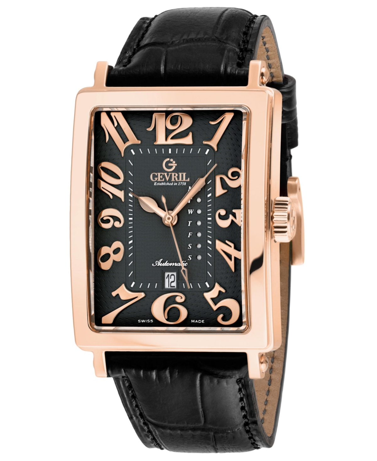 Click here for Gevril Mens Swiss Made Avenue of Americas Swiss Au... prices