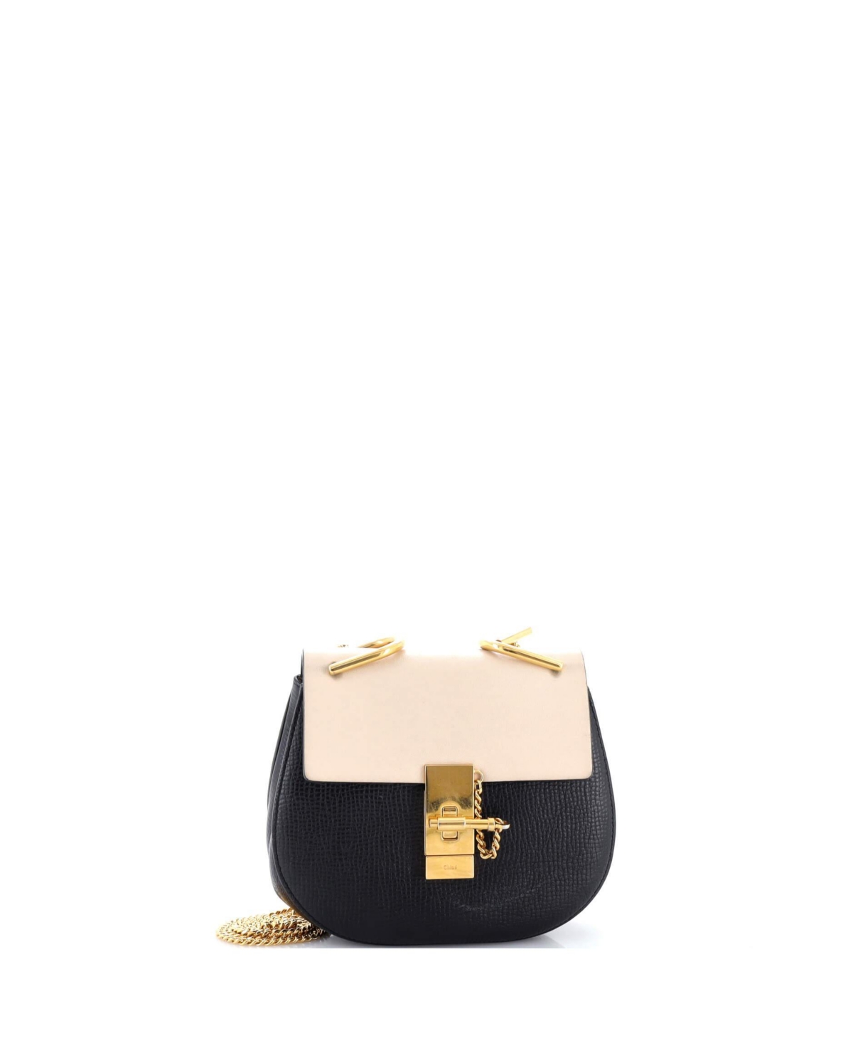 Click here for Pre-Owned Chloe Mini Drew Crossbody Bag Perforated... prices