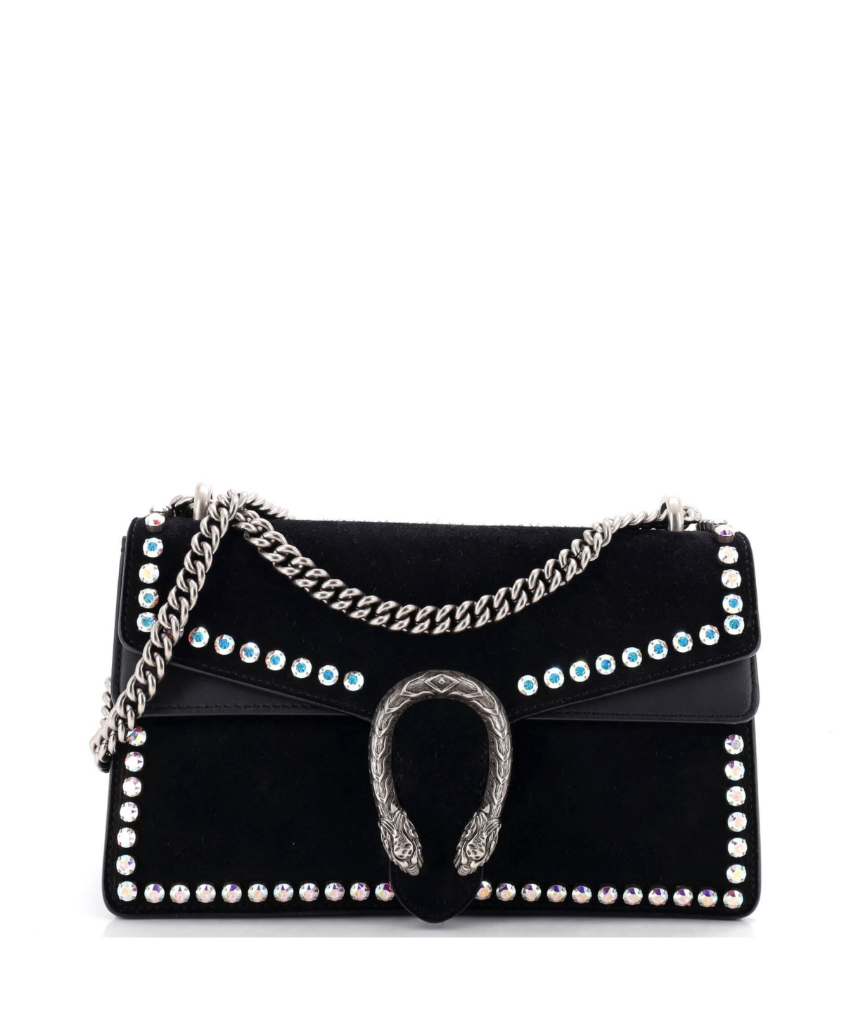 Click here for Pre-Owned Gucci Small Dionysus Bag Crystal Embelli... prices