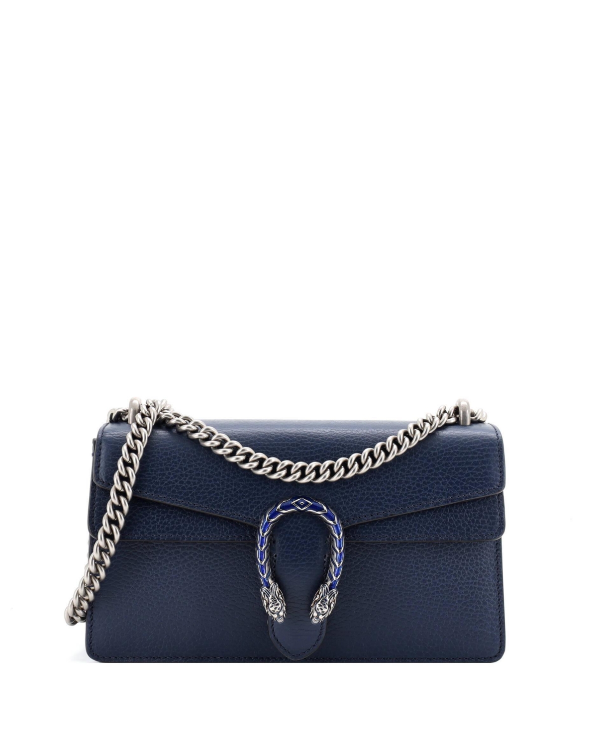 Click here for Pre-Owned Gucci Small Dionysus Bag Leather - Blue prices