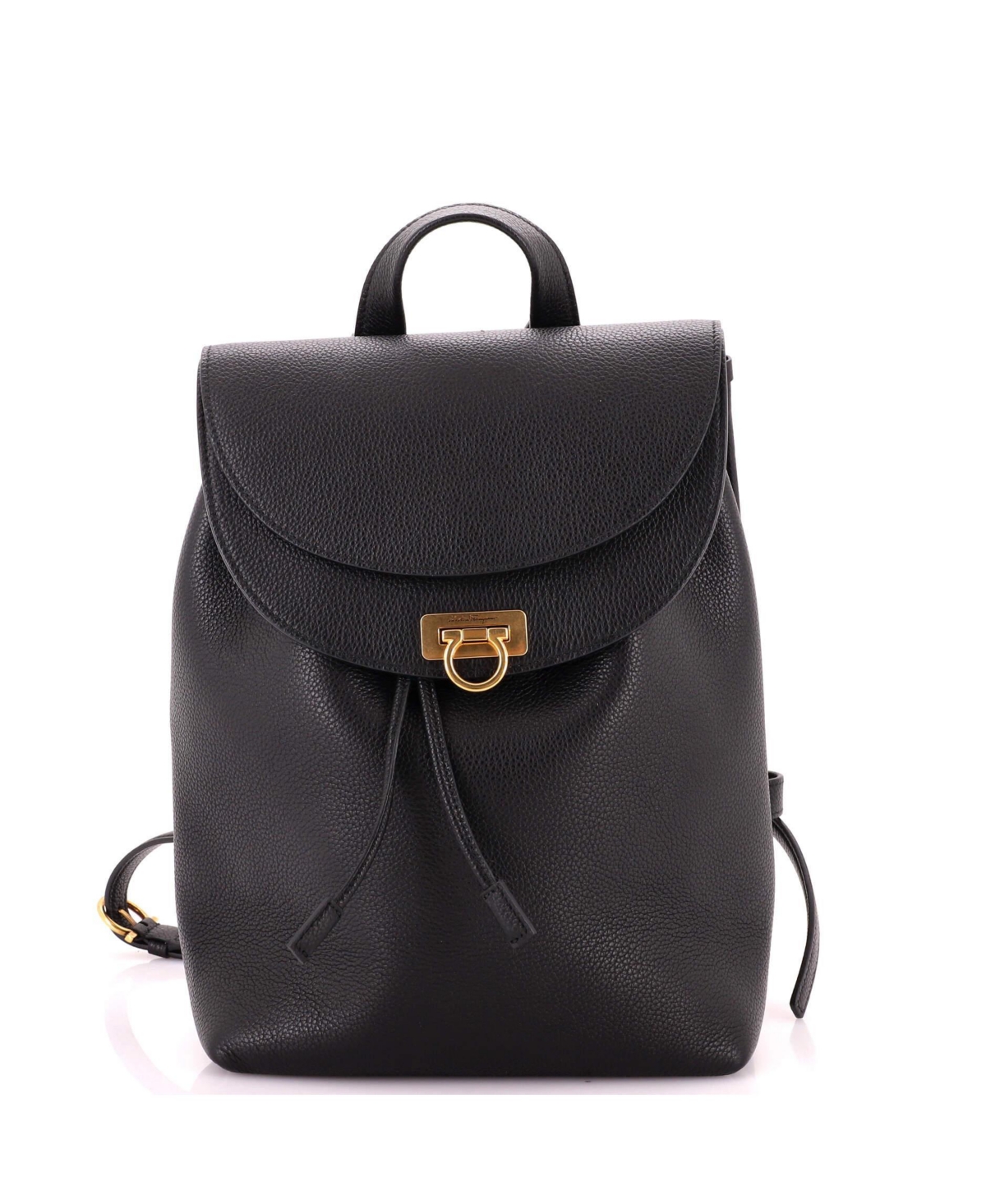 Click here for Pre-Owned Salvatore Ferragamo Medium Gancini Flap... prices