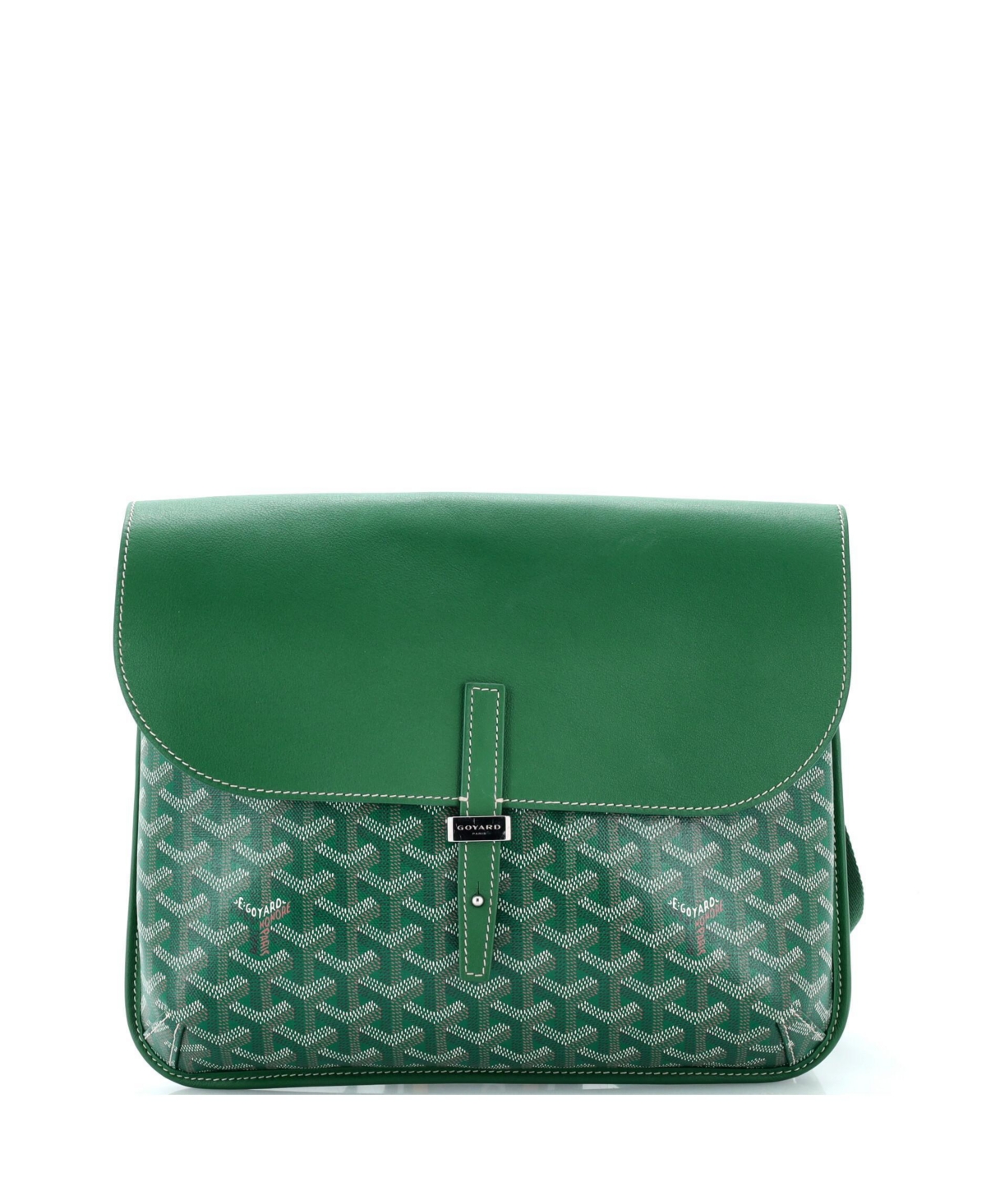 Click here for Pre-Owned Goyard Coursier Messenger Bag Coated Can... prices