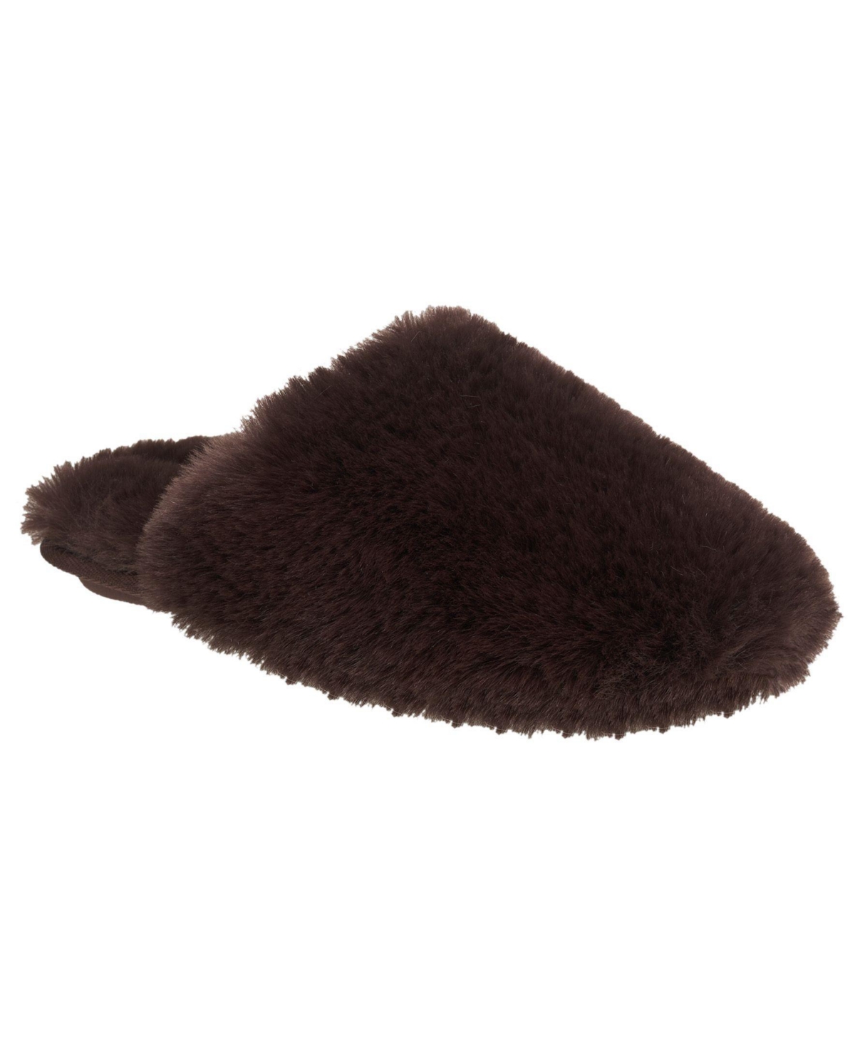 Click here for Nine West Womens Faux Fur Closed Scuff Slipper - B... prices