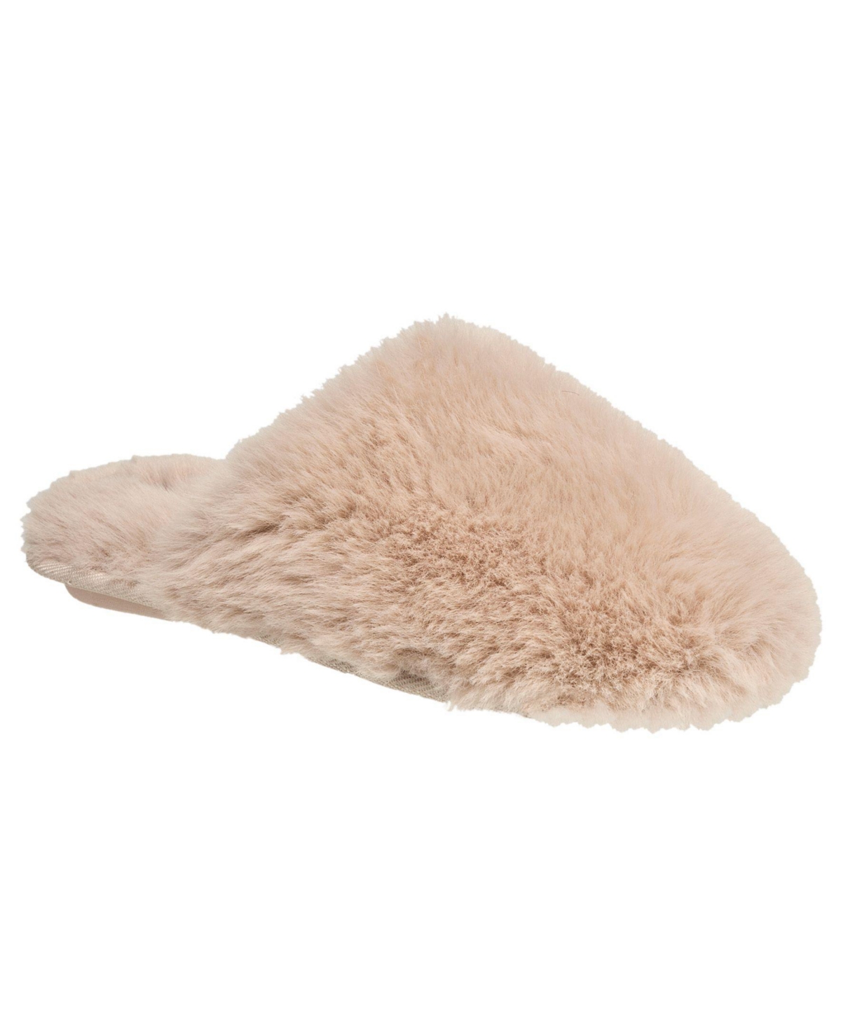 Click here for Nine West Womens Faux Fur Closed Scuff Slipper - S... prices