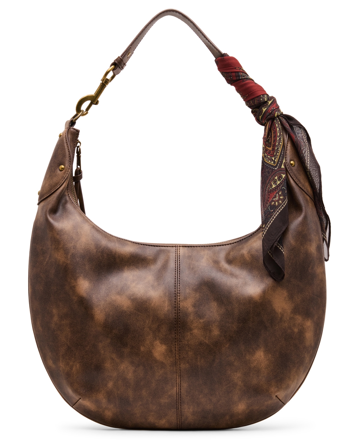 Click here for Steve Madden Olga Polyurethane Small Hobo Handbag... prices
