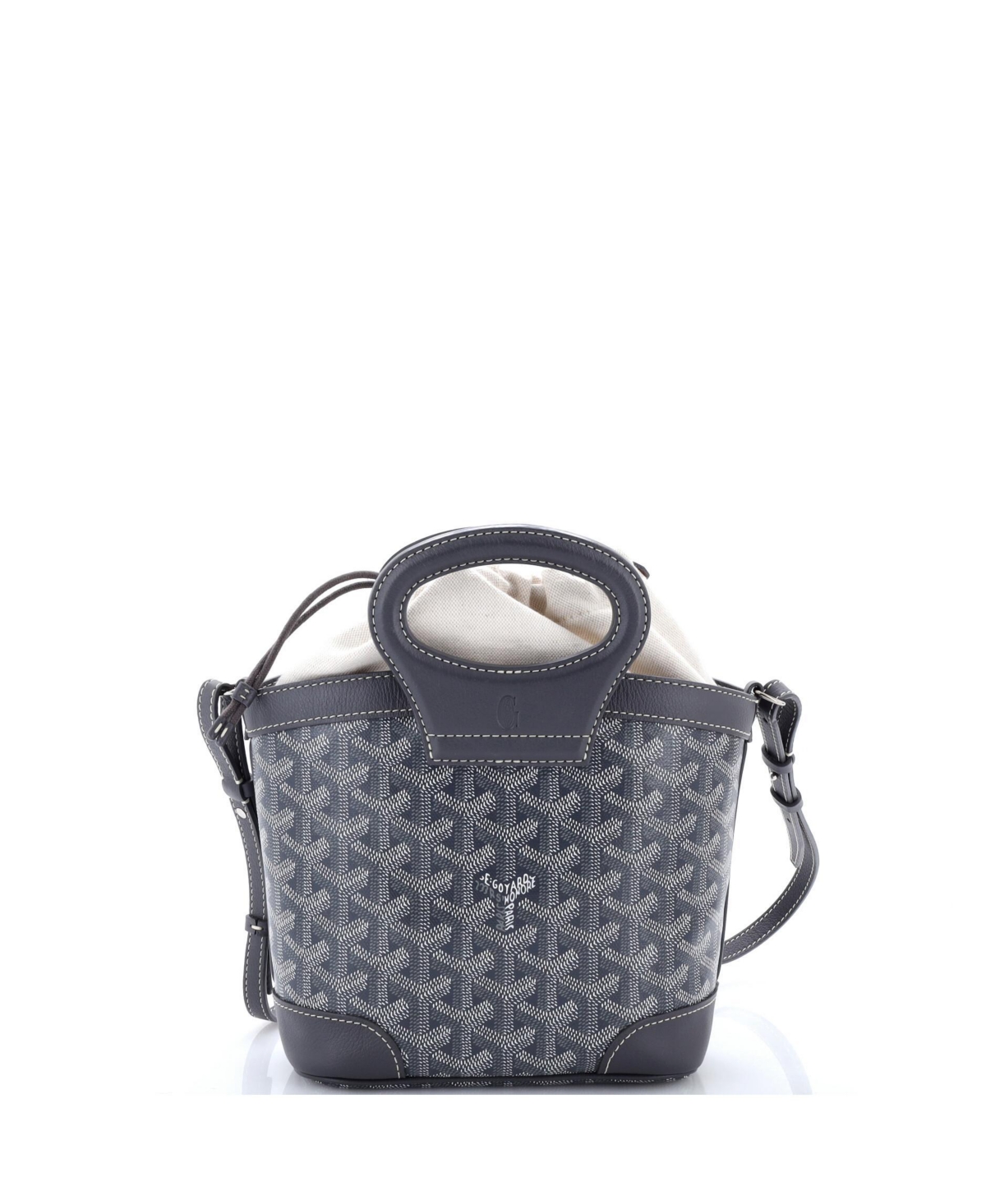 Click here for Pre-Owned Goyard Mini Beluga Bag Coated Canvas - G... prices