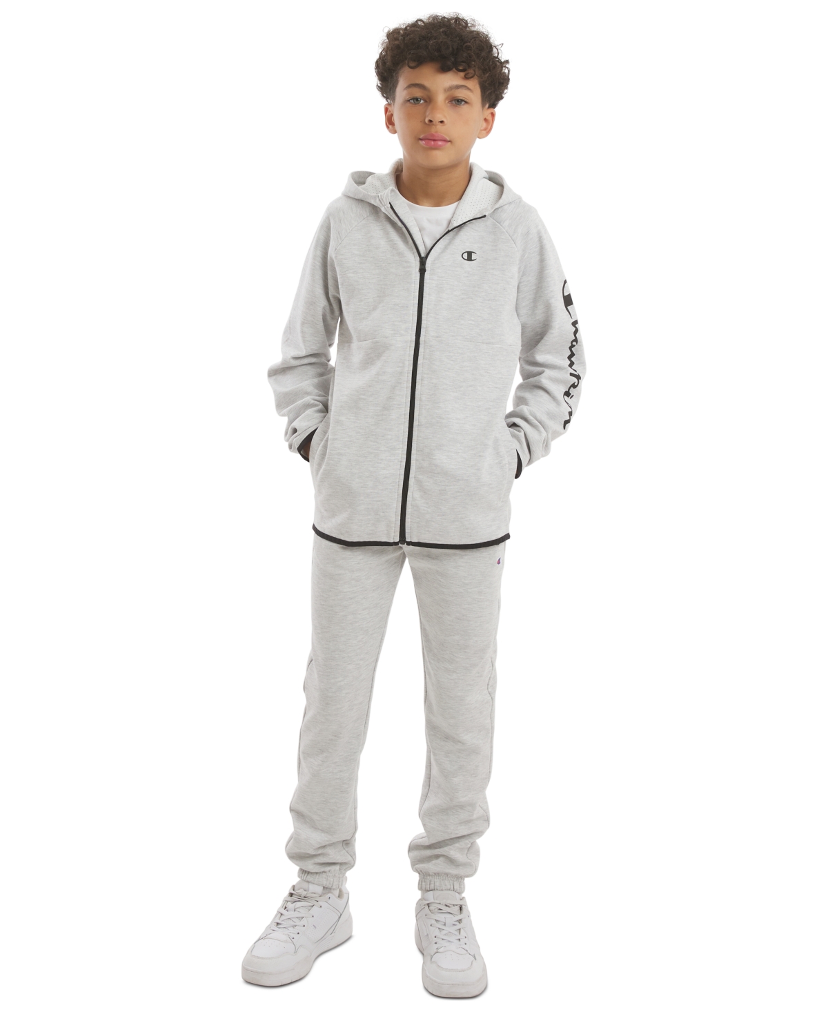 Click here for Champion Boys 8-20 Full-Zip Hoodie and Jogger Pant... prices