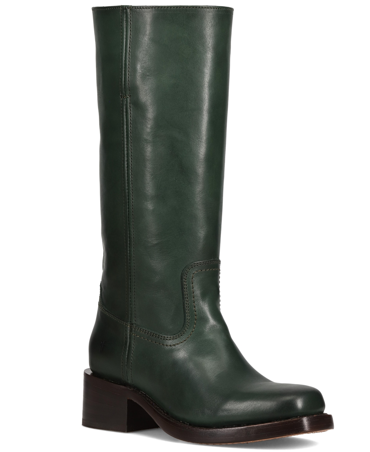 Click here for Frye Womens Campus 14L Leather Tall Boots - Forest prices
