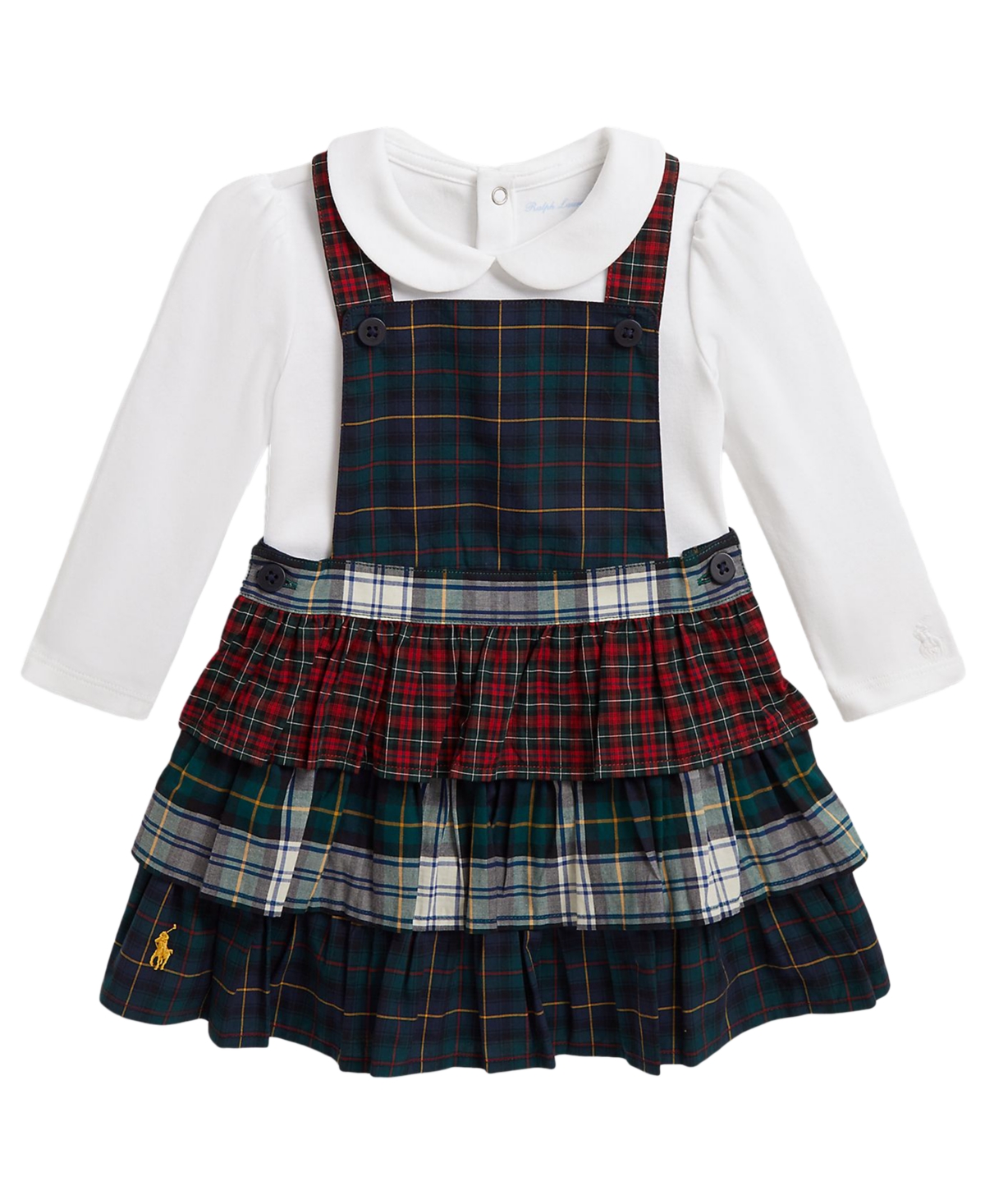 Click here for Polo Ralph Lauren Baby Girls Cotton Bodysuit and T... prices