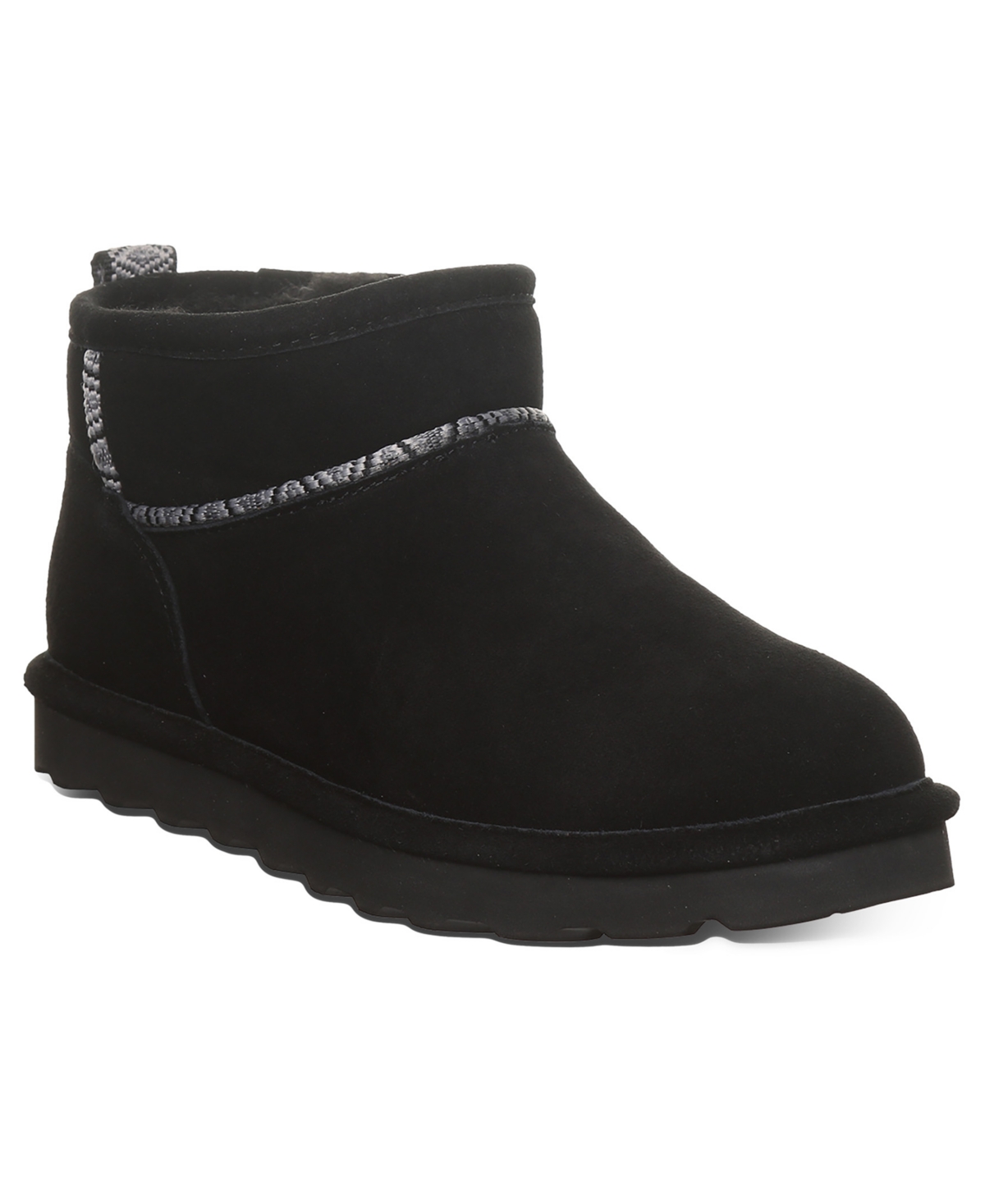 Click here for Bearpaw Womens Akira Webbing Tape Seam Pull-On Ank... prices