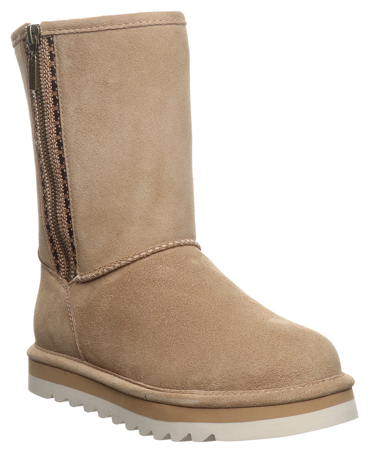 Click here for Bearpaw Womens Kimia Platform Side Zipper Short Bo... prices