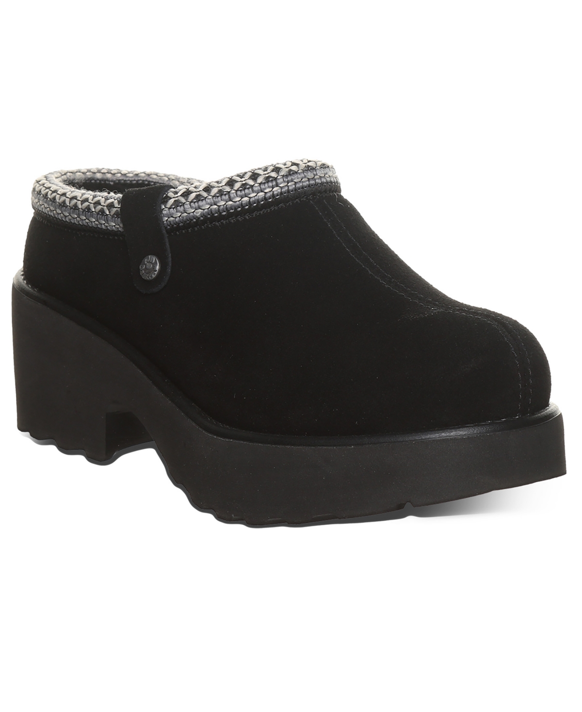 Click here for Bearpaw Womens Haven Slip-On Clogs - Black prices