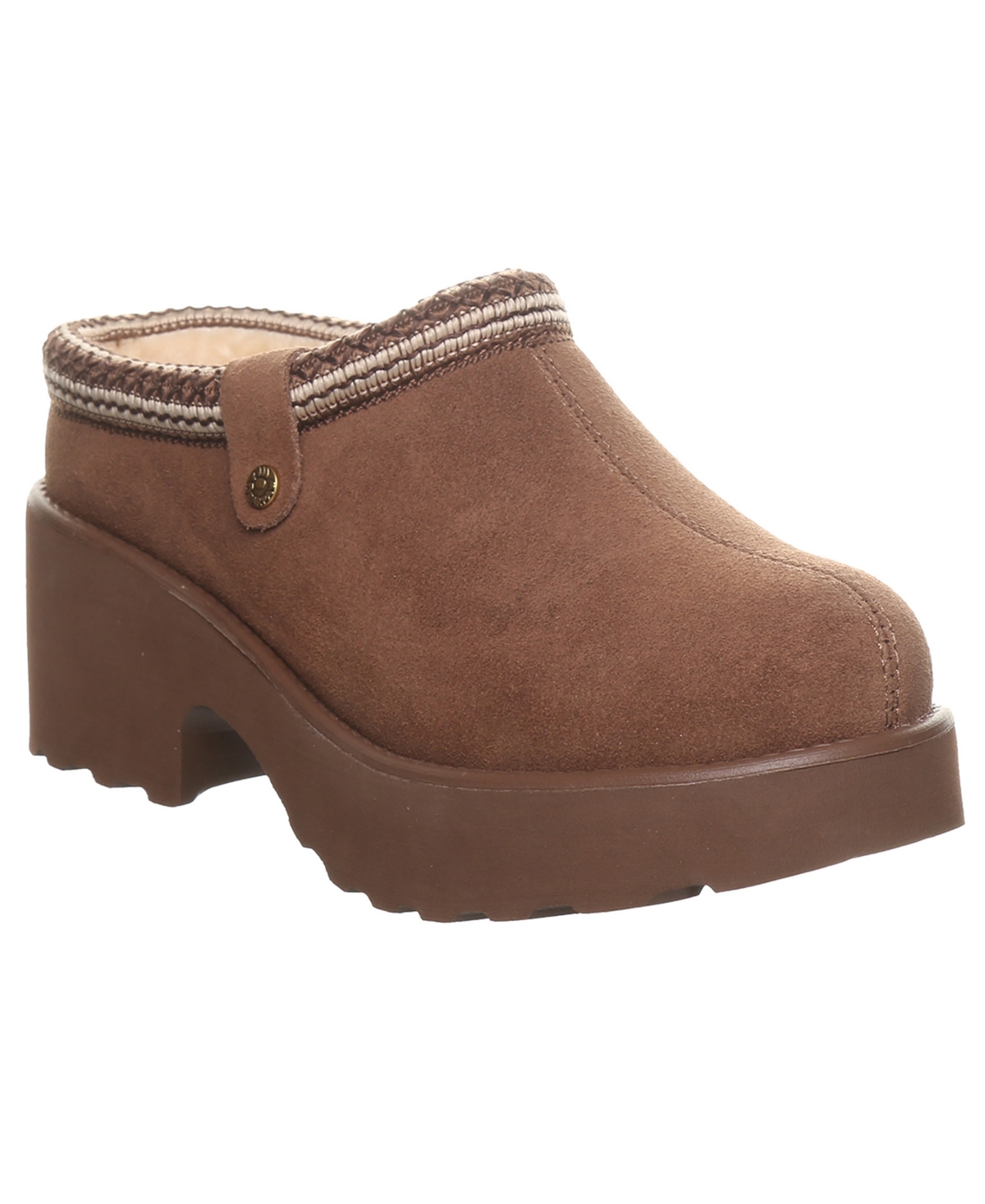 Click here for Bearpaw Womens Haven Slip-On Clogs - Cocoa prices