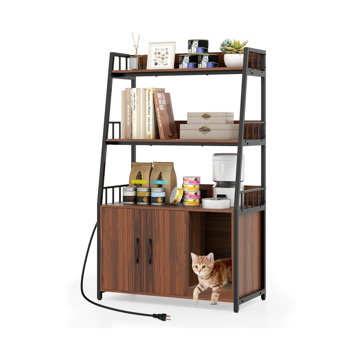 Click here for Ruie Cat Litter Box Enclosure Furniture 52 in Stor... prices