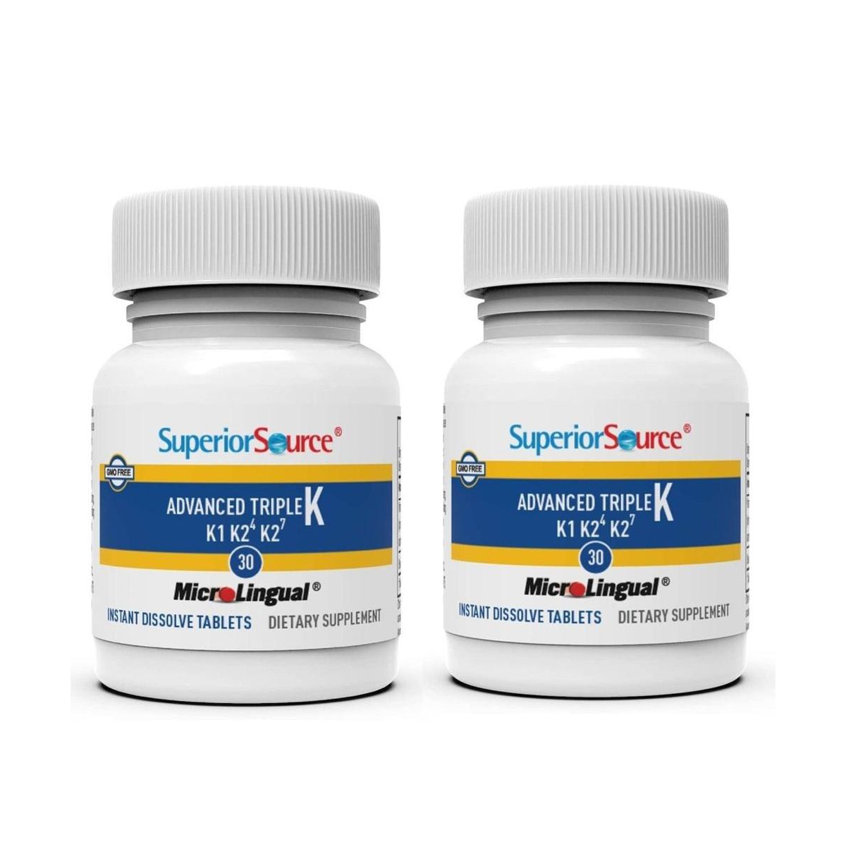 Click here for Superior Source Triple K: Mk-4 500mcg  Mk-7 50mcg... prices