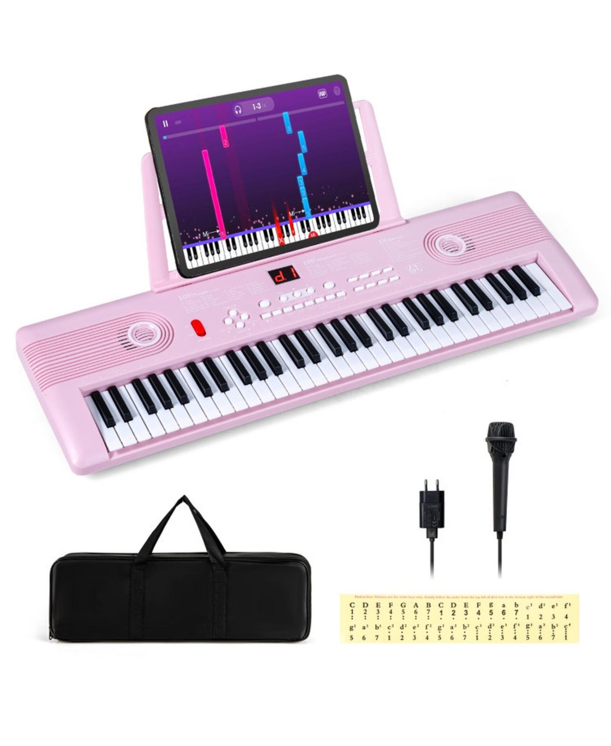 Click here for Hongge 61-Key Portable Digital Keyboard Piano with... prices