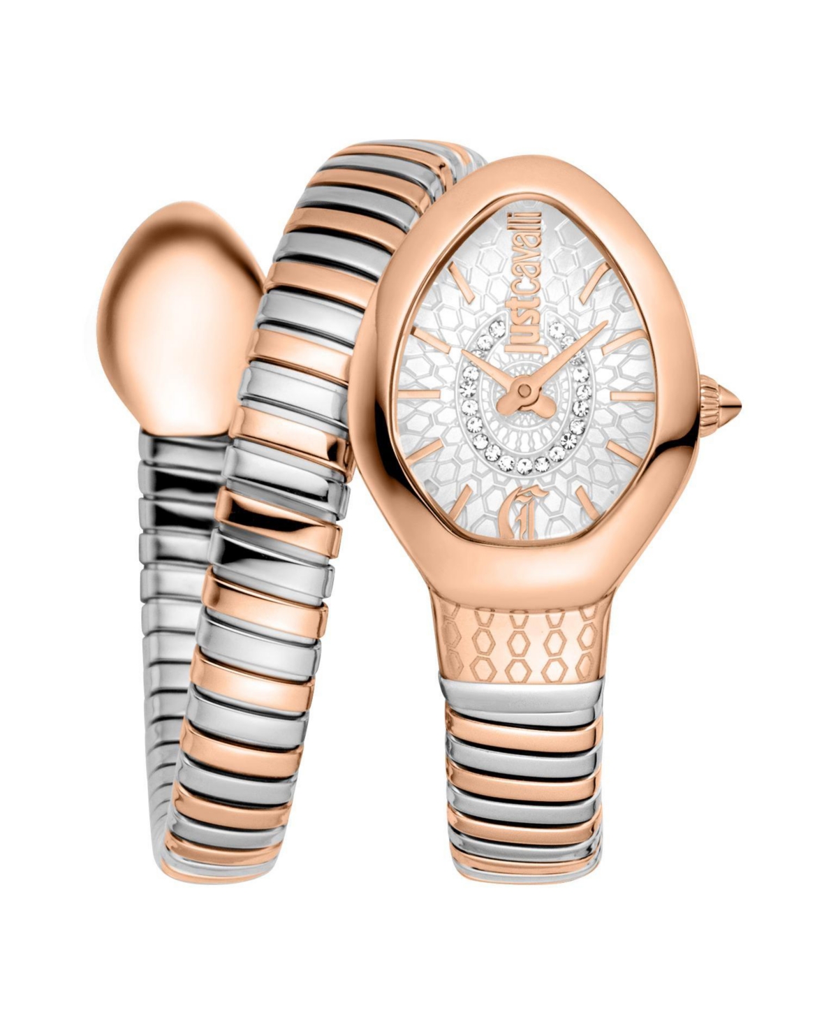 Click here for Just Cavalli Womens Eclisse Quartz Two Tone Stainl... prices