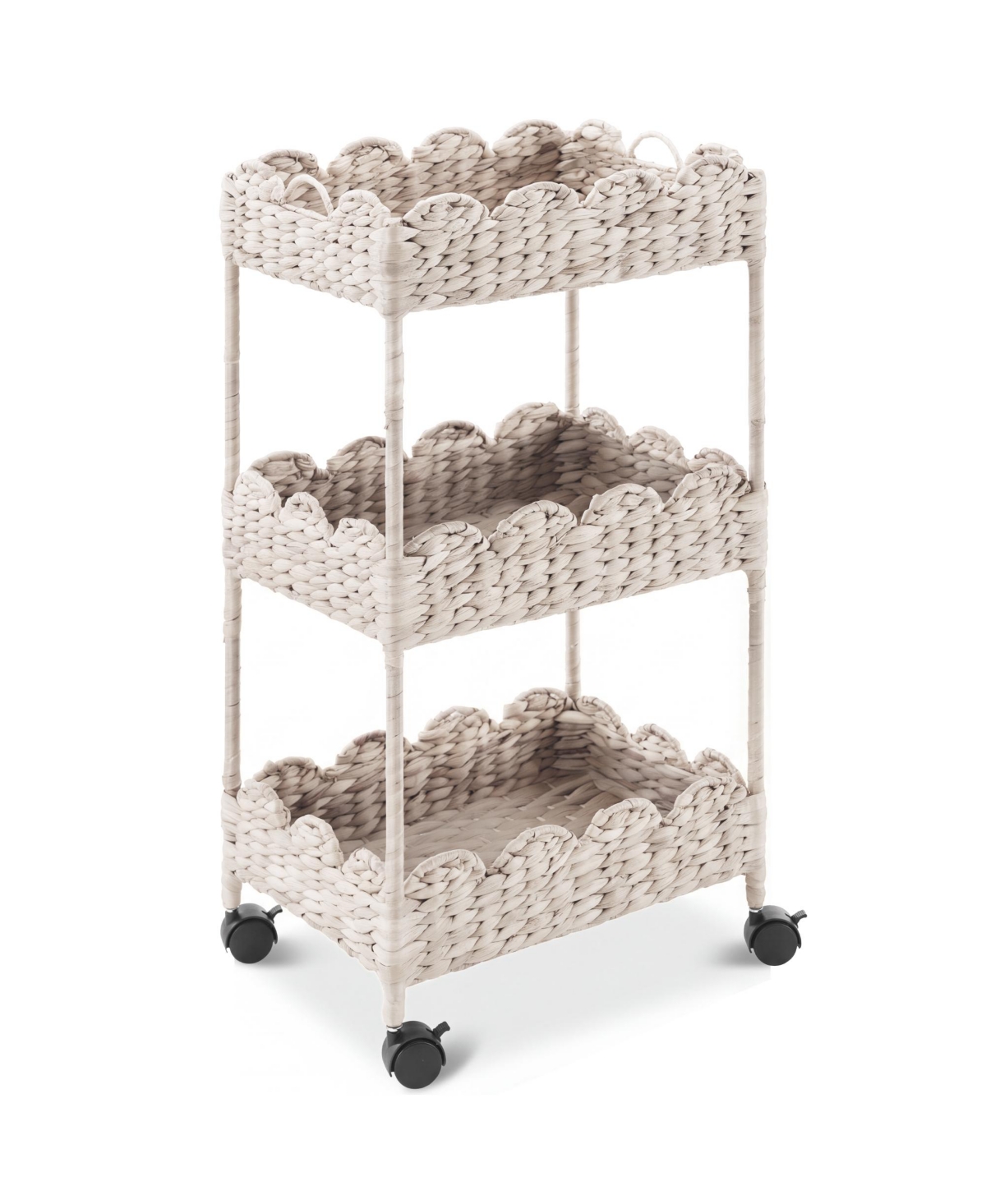Click here for Best Choice Products 3-Tier Scalloped Rolling Nurs... prices
