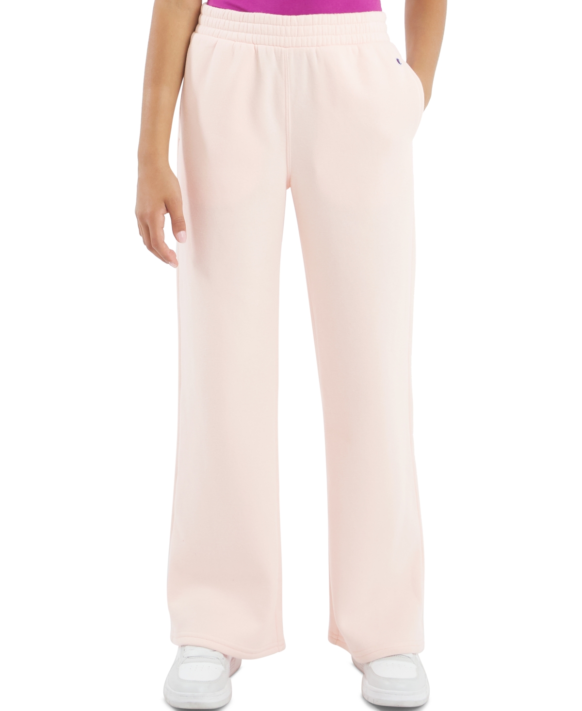 Click here for Champion Girls 4-16 Wide-Leg Pants - Seashell Pink prices