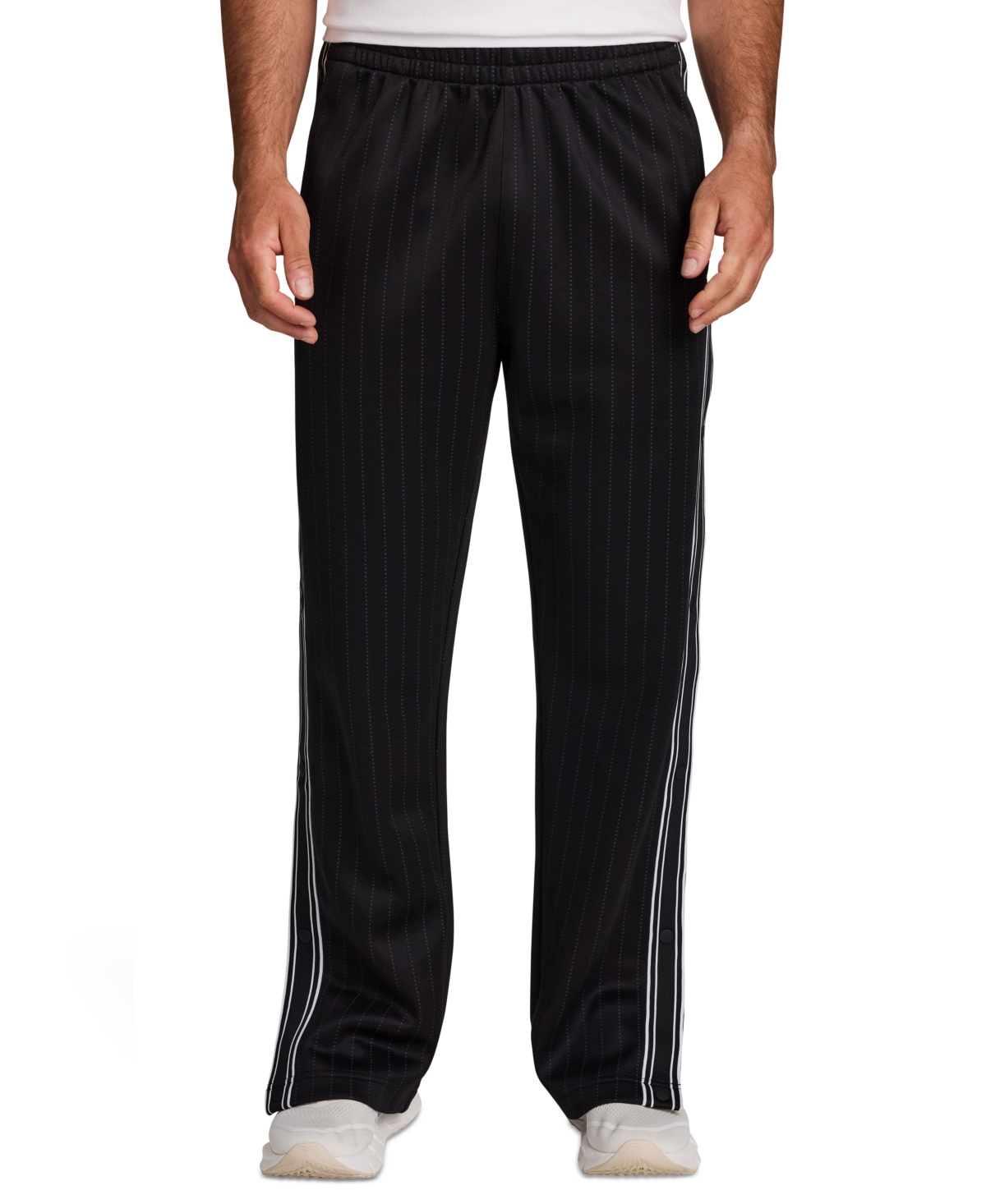 Click here for Reebok Mens Pinstripe Tearaway Pants - Black prices