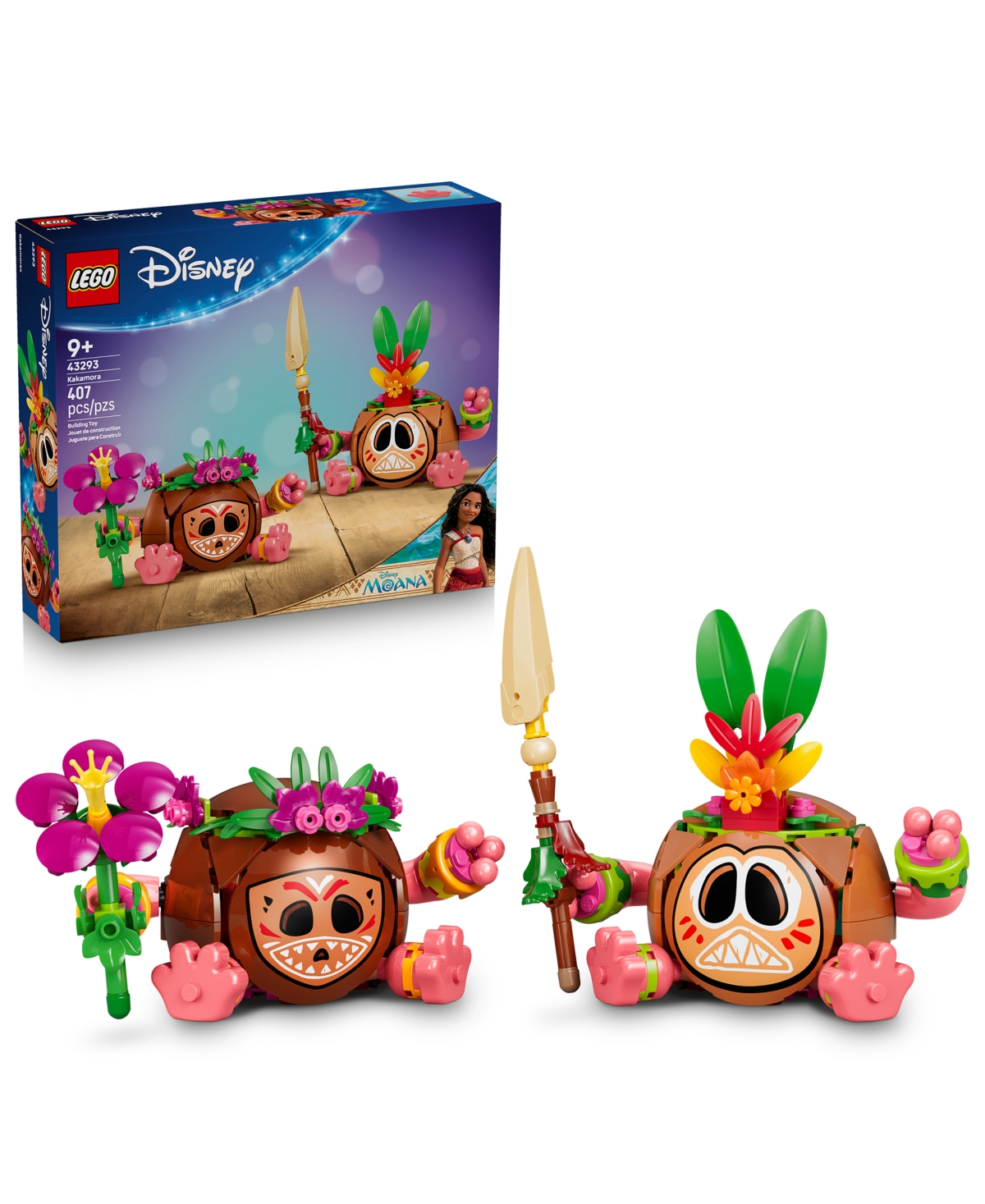 Click here for Lego Disney Moana Kakamora Posable 43293 407-Piece... prices