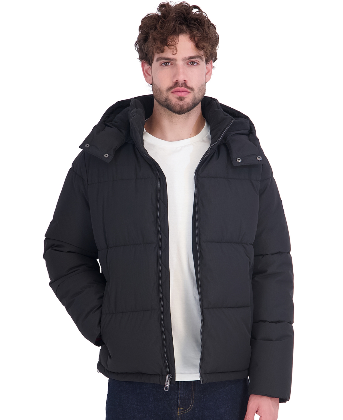 Click here for Tommy Hilfiger Mens Oversize Puffer Jacket - Black prices