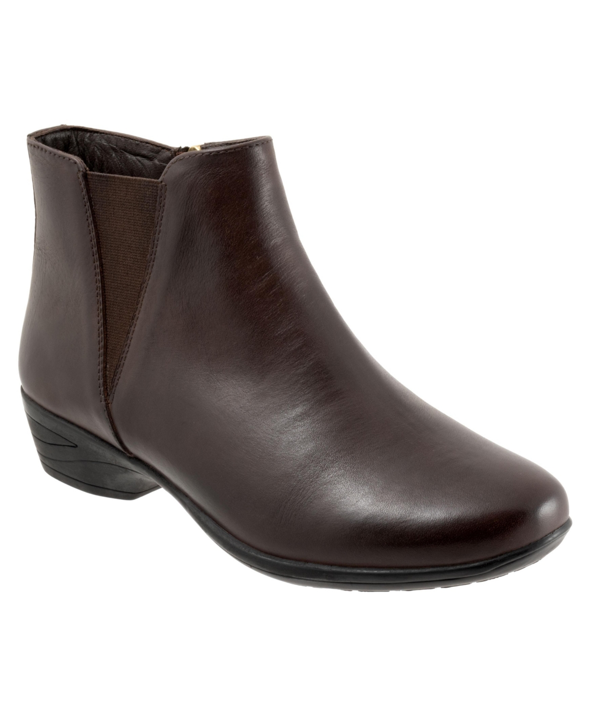 Click here for Trotters Womens Robbie Boot - Dark brown prices