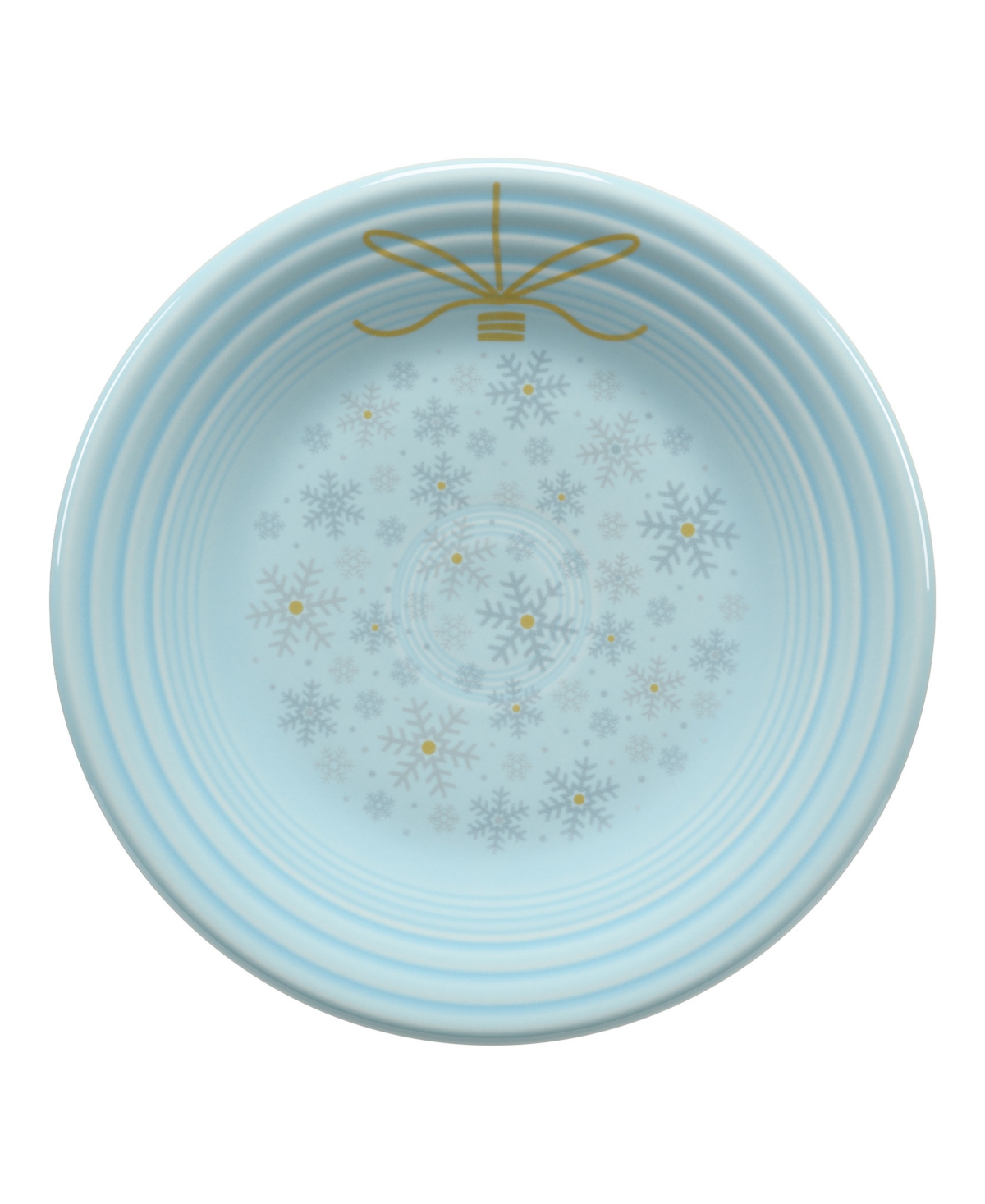Click here for Fiesta Sky Snowflakes Luncheon 9 Ornament Plate  E... prices