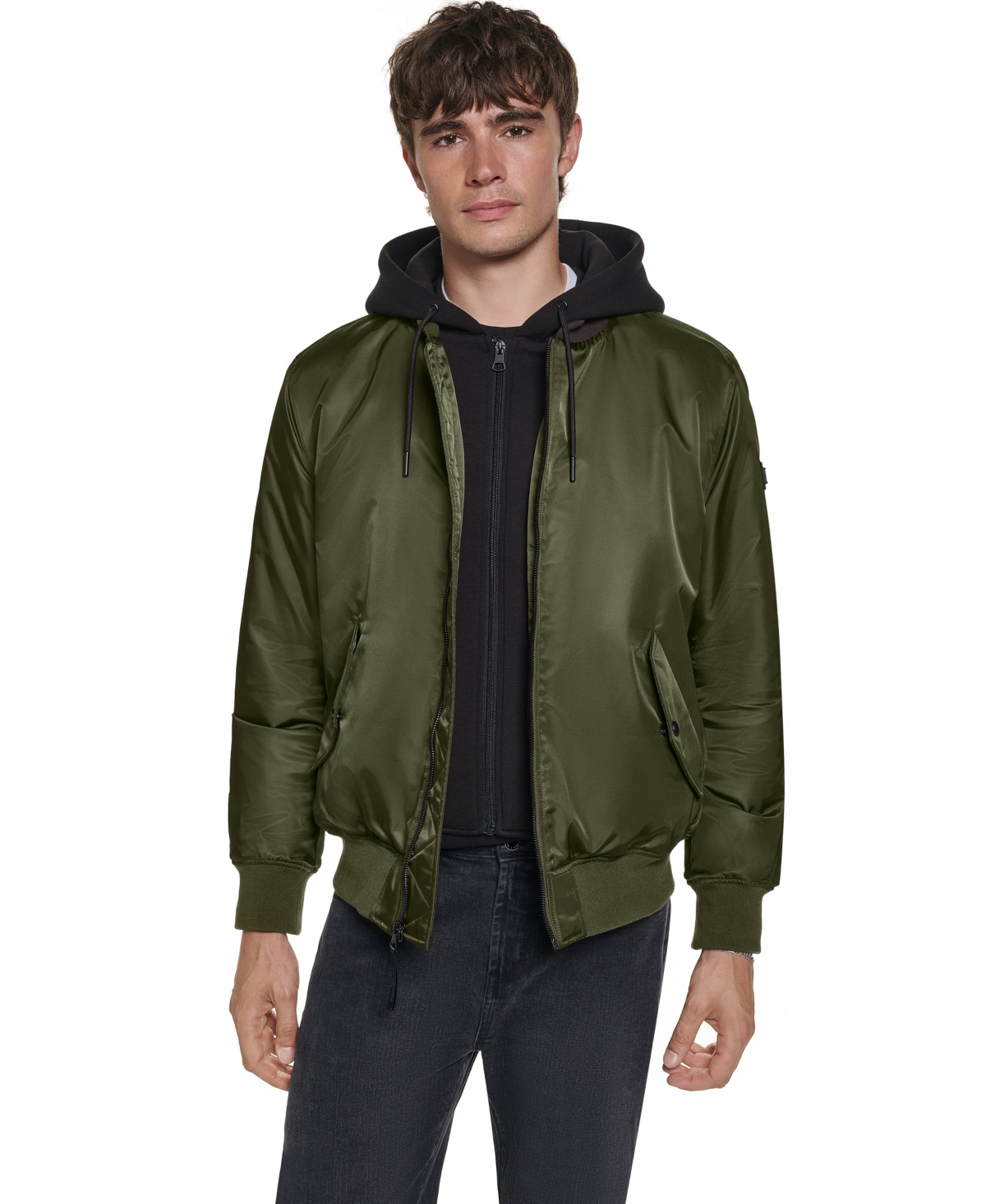 Click here for Karl Lagerfeld Paris Mens Embroidered Signature Ho... prices