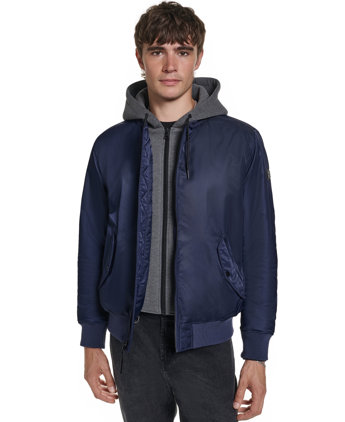 Click here for Karl Lagerfeld Paris Mens Embroidered Signature Ho... prices
