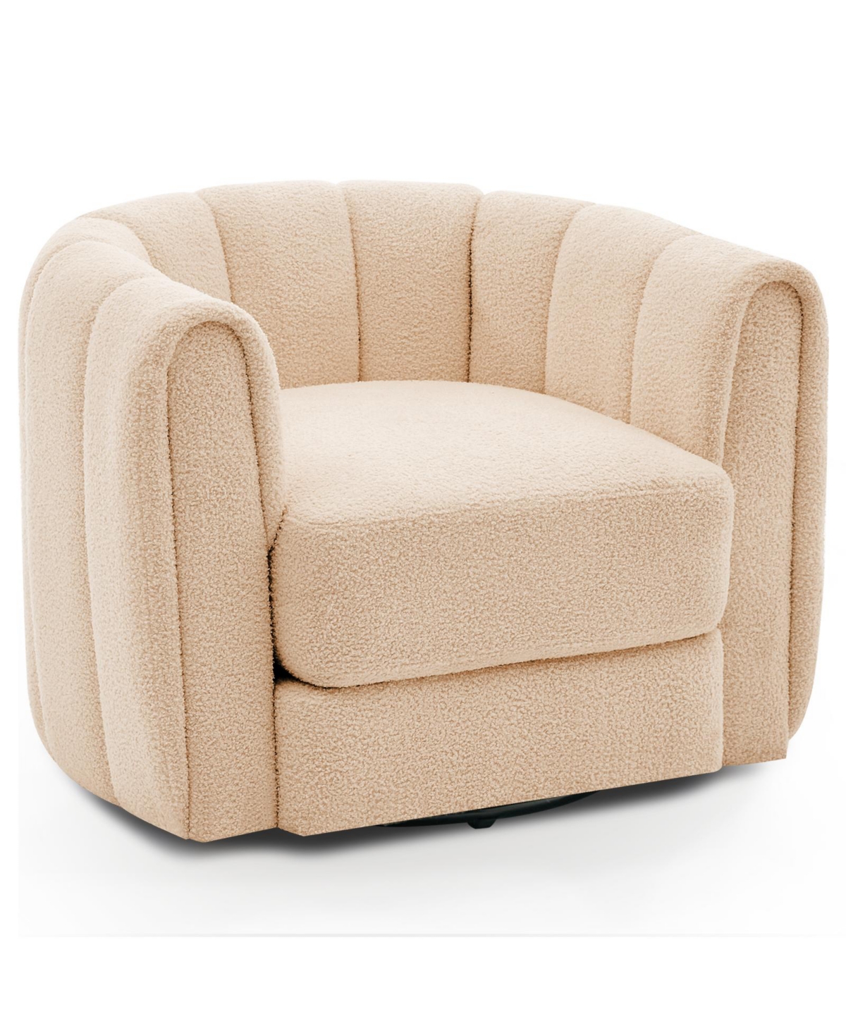 Click here for homfan Modern Swivel Barrel Accent Chair  360degre... prices