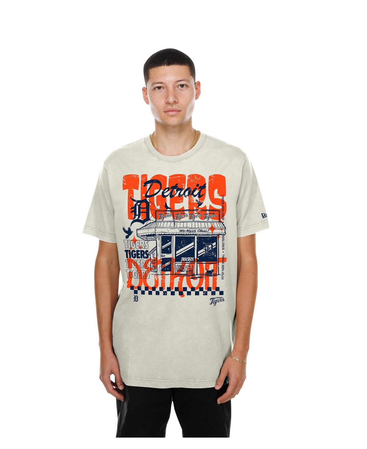 Click here for New Era Mens Cream Detroit Tigers Injection Lifest... prices