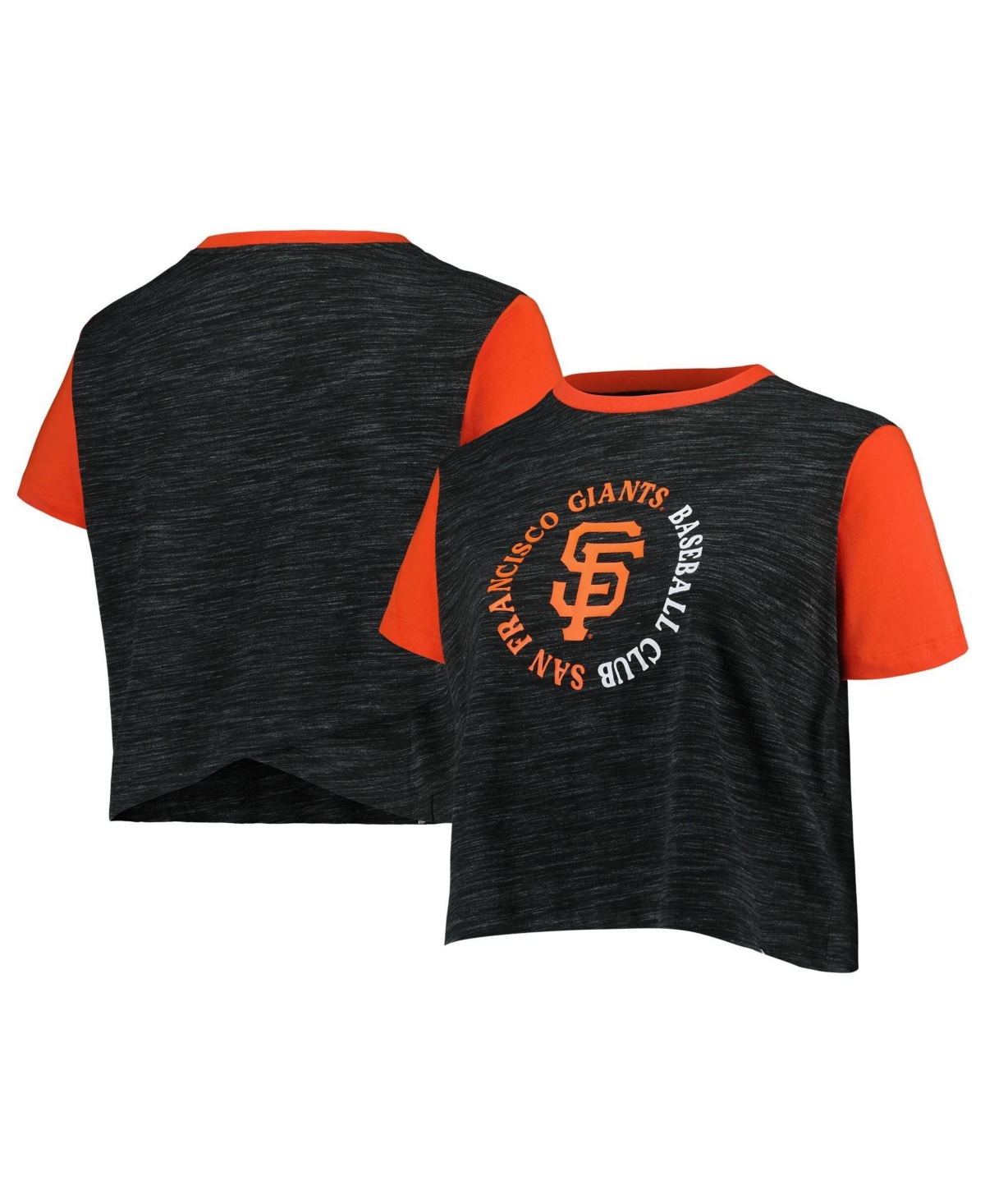 Click here for New Era Womens Plus Size San Francisco Giants Crop... prices