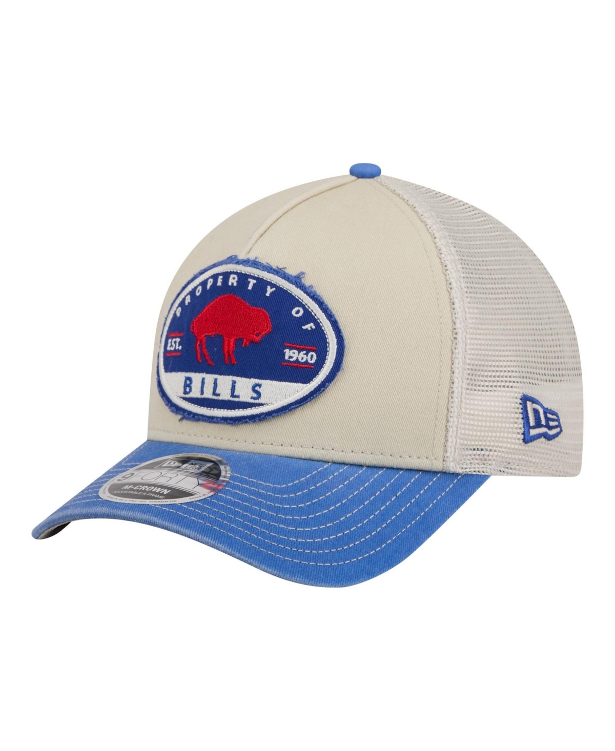 Click here for New Era Mens Natural Buffalo Bills Frayed M-Crown... prices