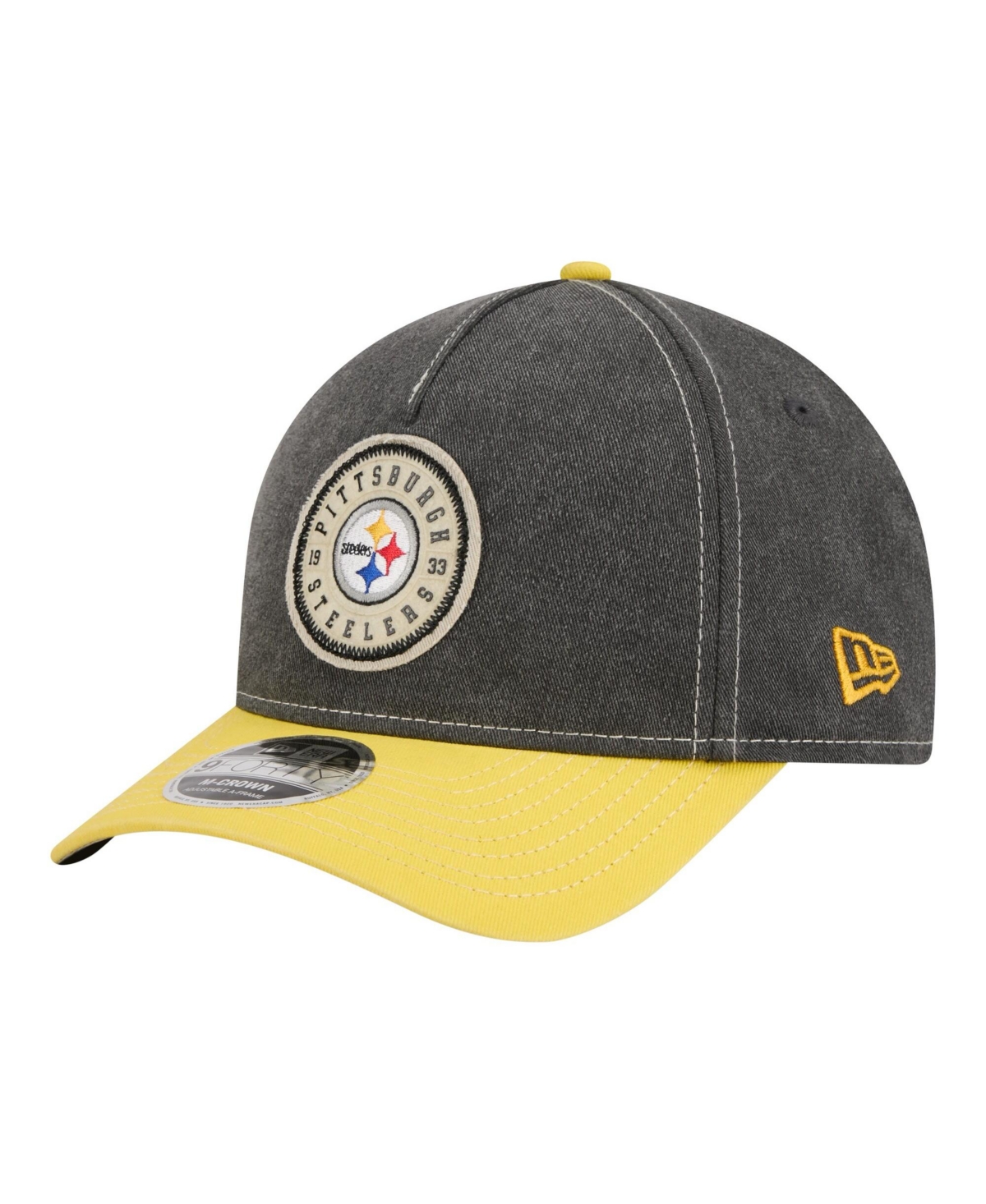 Click here for New Era Mens Black/Gold Pittsburgh Steelers 9FORTY... prices
