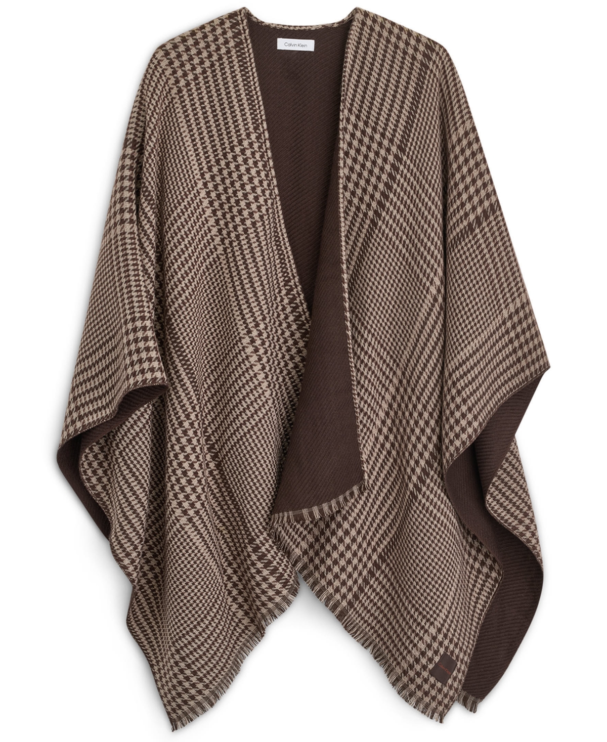 Click here for Calvin Klein Reversible Houndstooth Double Face Sh... prices