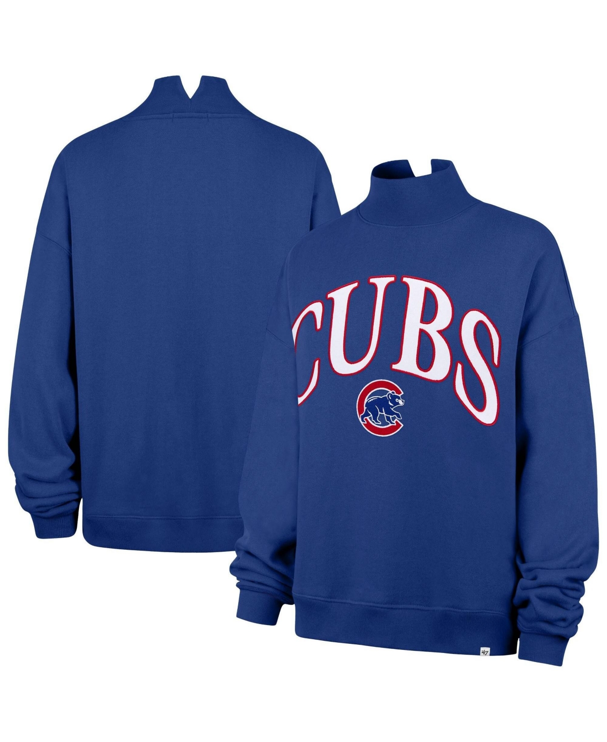Click here for 47 Brand Womens Plus Size Chicago Cubs Vantage Ove... prices