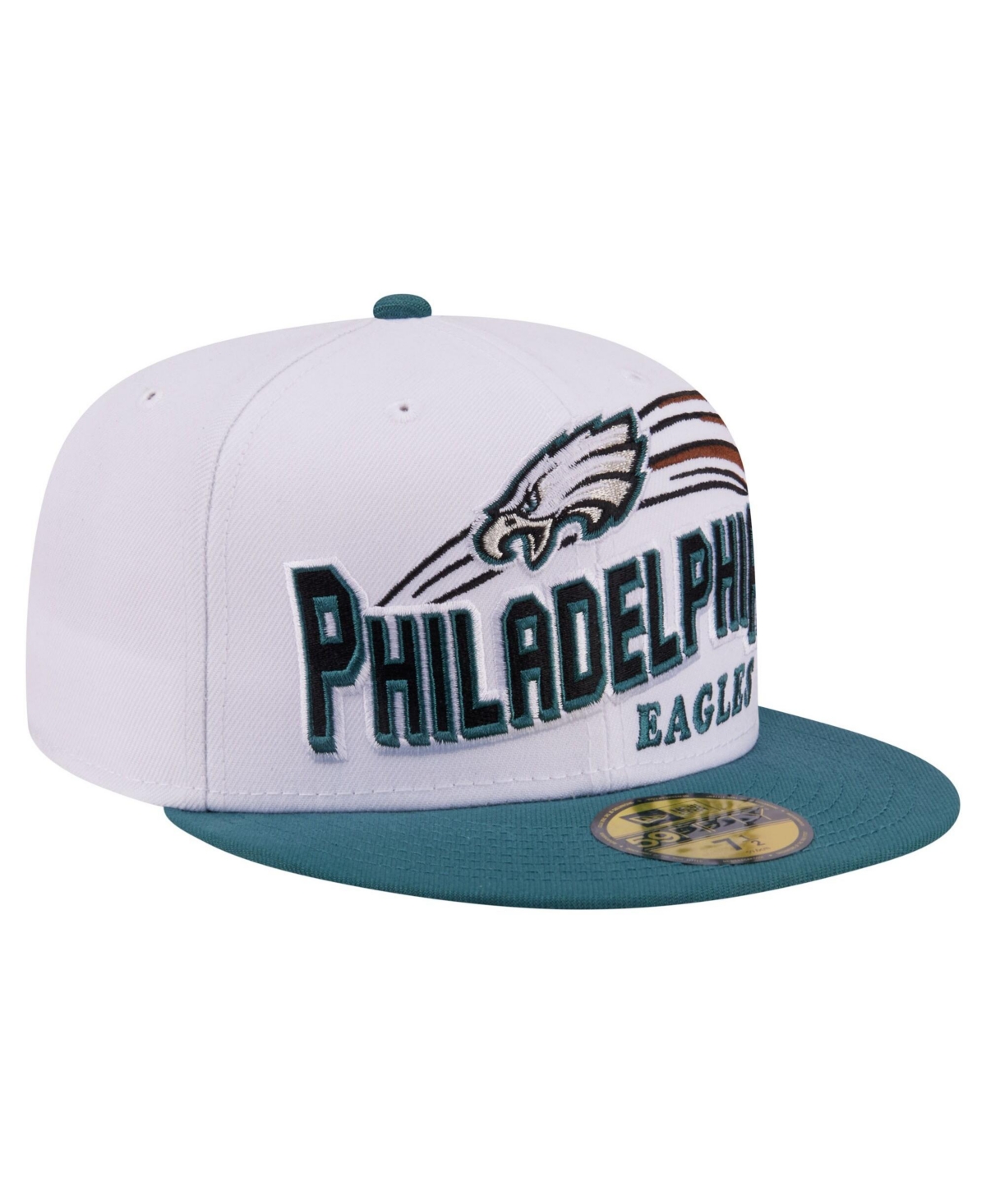 Click here for New Era Mens White/Midnight Green Philadelphia Eag... prices